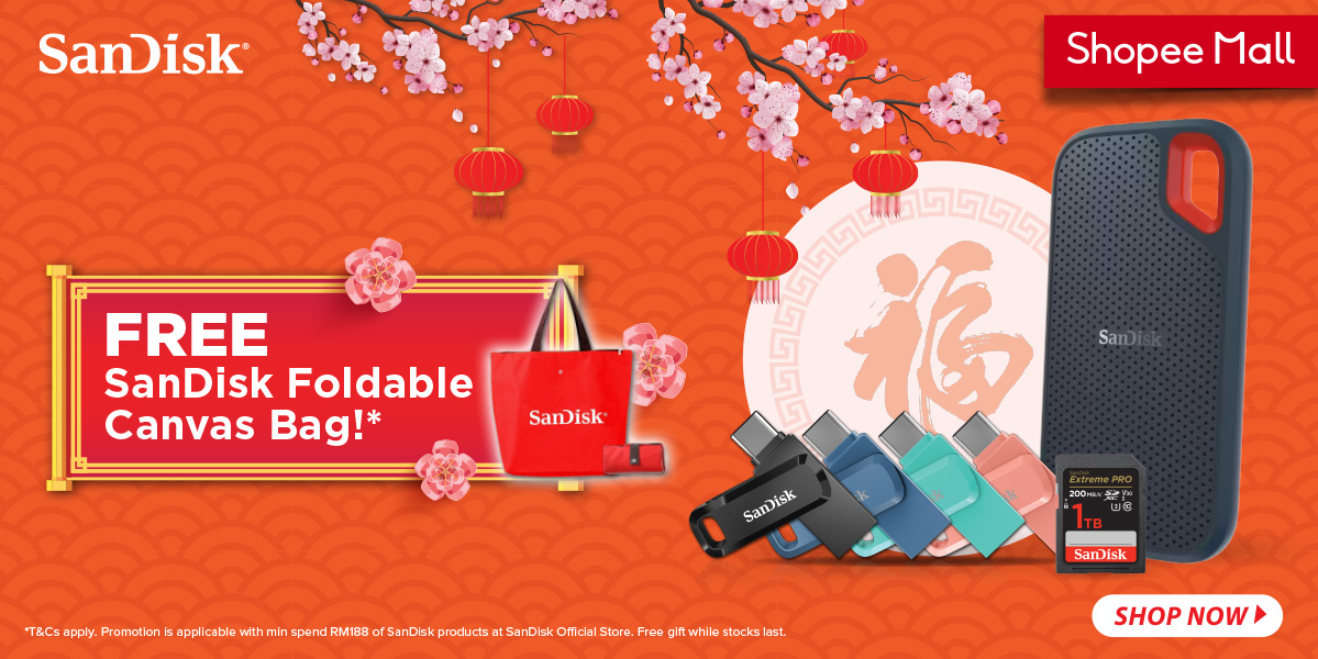 SanDisk Official Store Online, February 2023 | Shopee Malaysia
