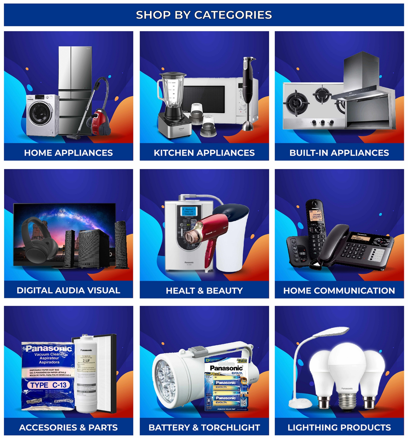 Panasonic e-Partner - Pana Mega Mall, Online Shop | Shopee Malaysia