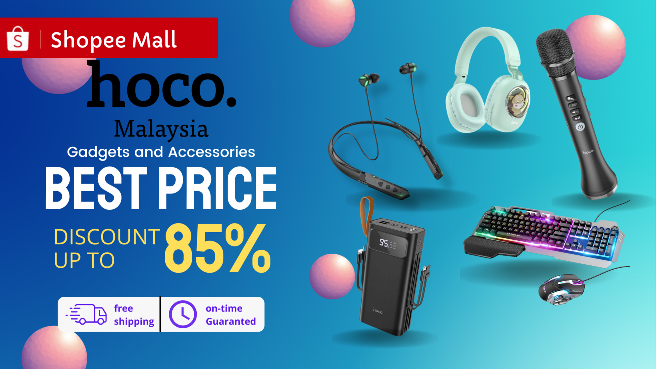 Hoco Malaysia Official Online, April 2025 | Shopee Malaysia