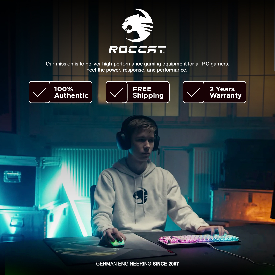Roccat Malaysia Official Store Online, September 2024 | Shopee Malaysia