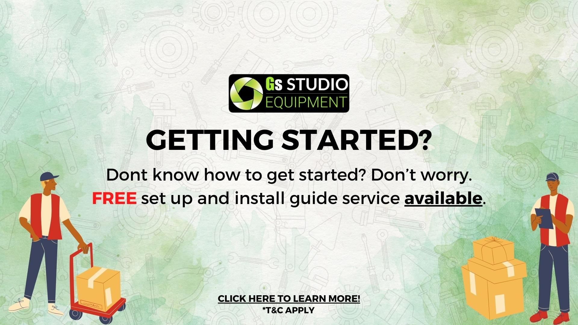 GS Studio Equipment Online, August 2024 | Shopee Malaysia