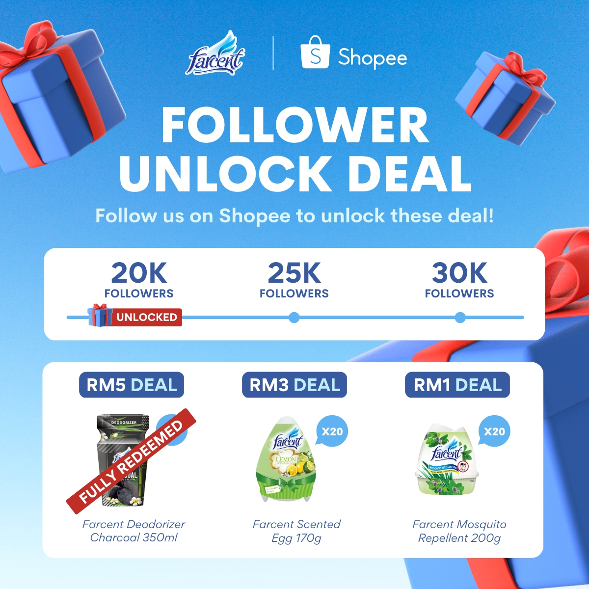 Farcent Official Shop Online, September 2023 | Shopee Malaysia