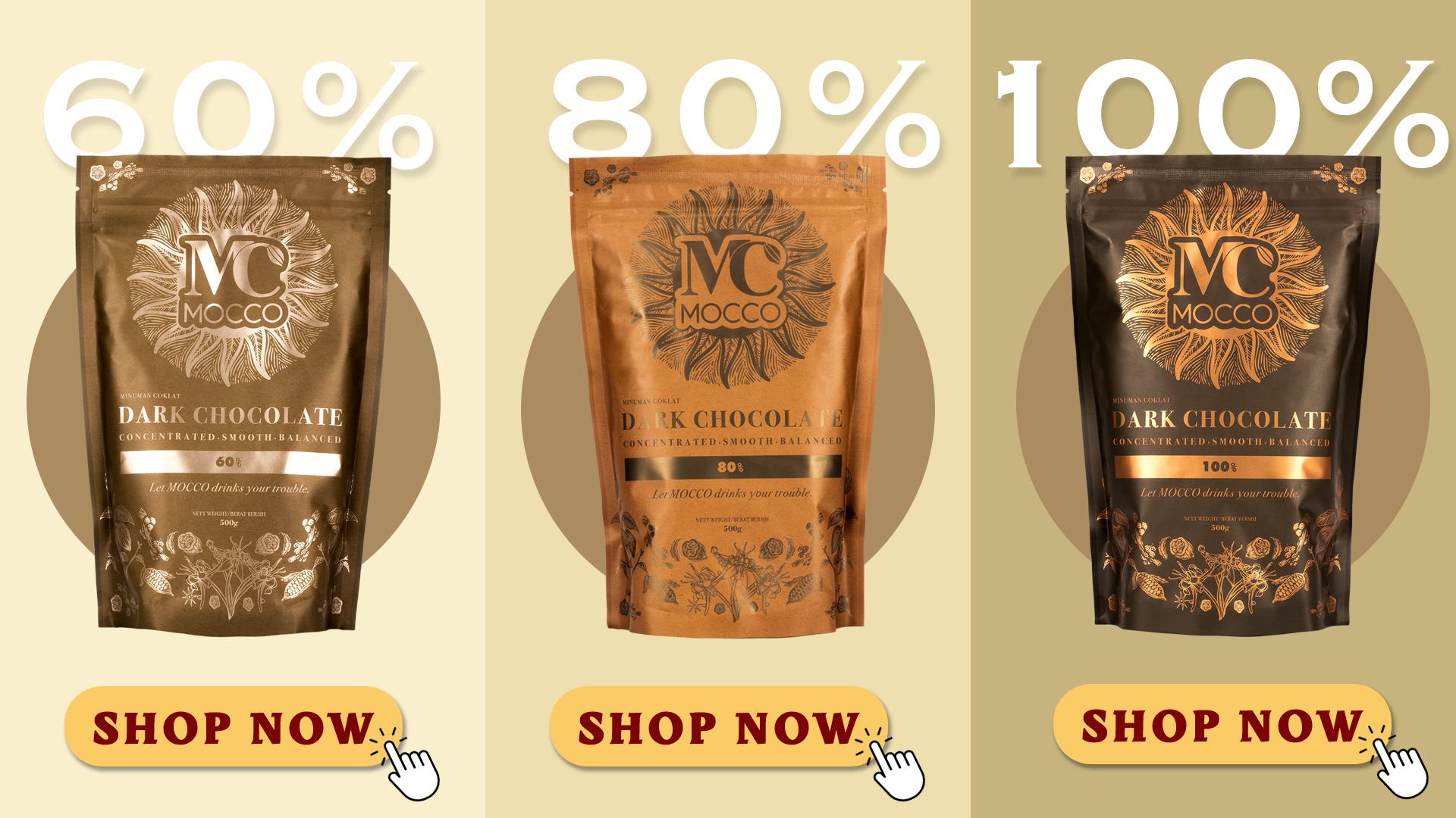 MOCCO Dark Chocolate_Malaysia, Online Shop | Shopee Malaysia