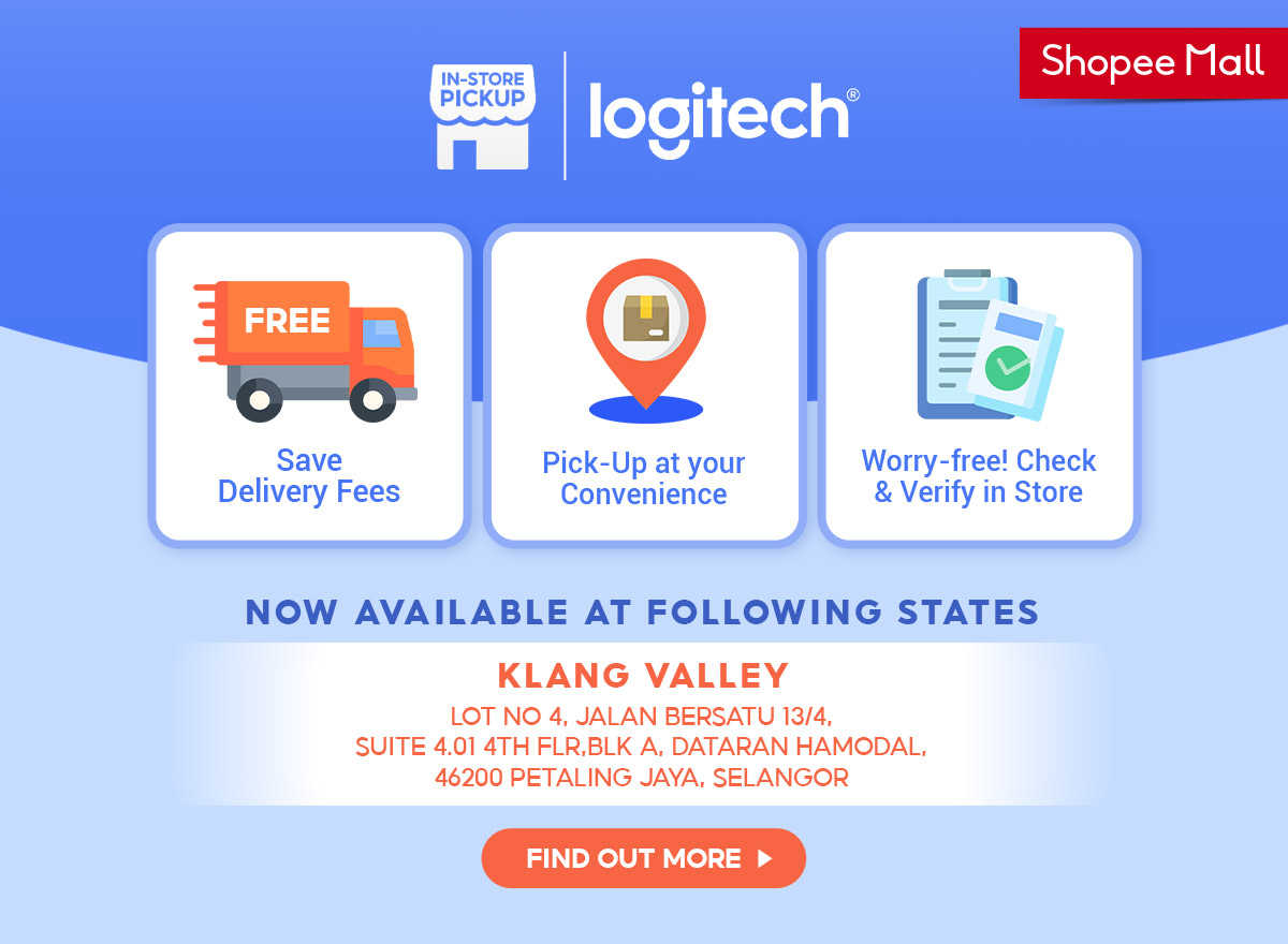 Logitech Official Online Shop, July 2024 | Shopee Malaysia