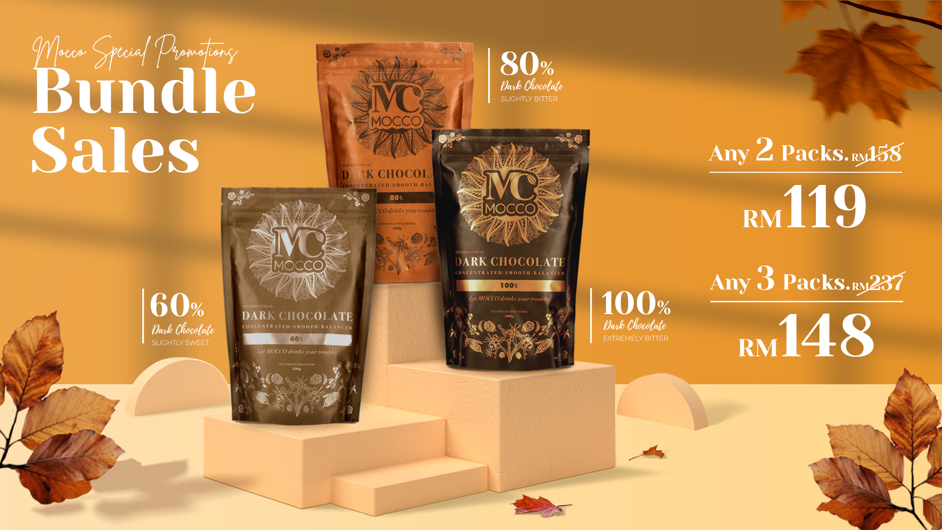 MOCCO Dark Chocolate_Malaysia, Online Shop | Shopee Malaysia