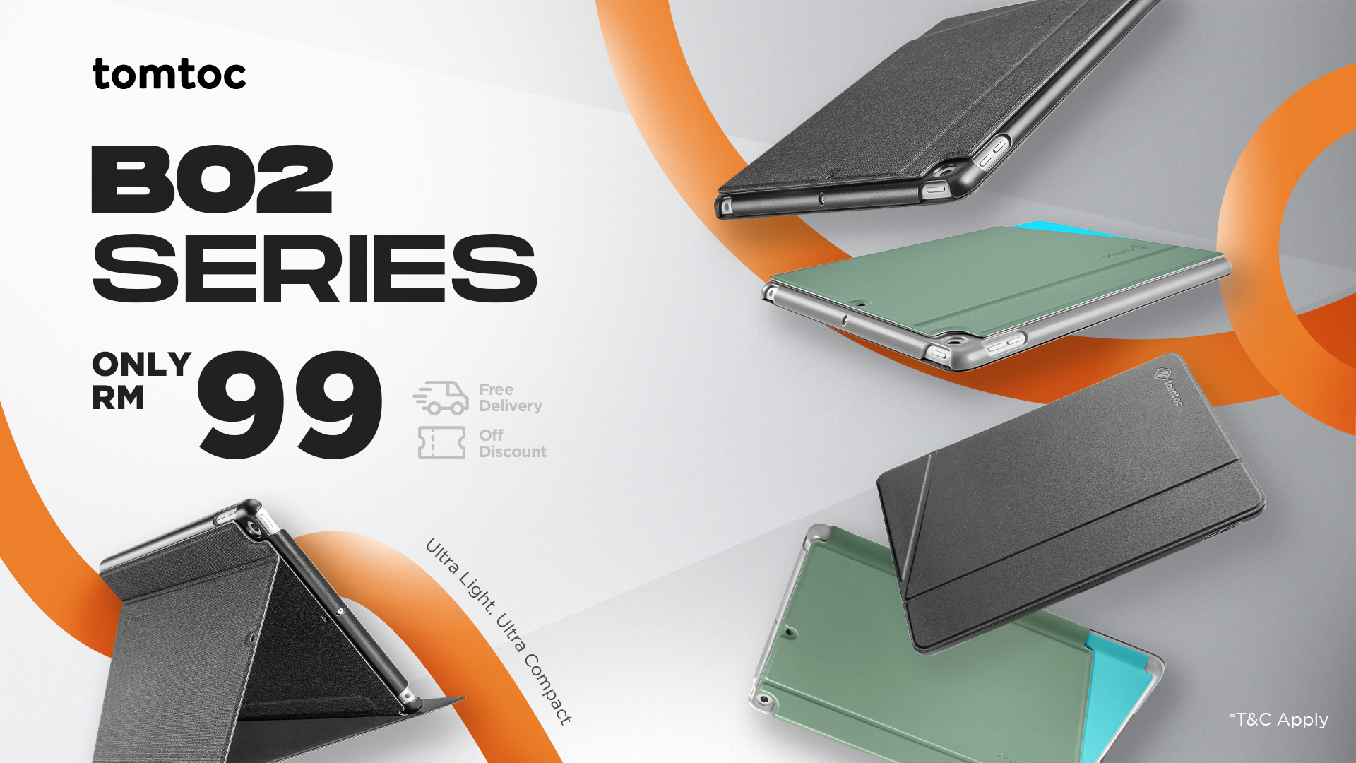 tomtoc Official Store Online, August 2023 | Shopee Malaysia