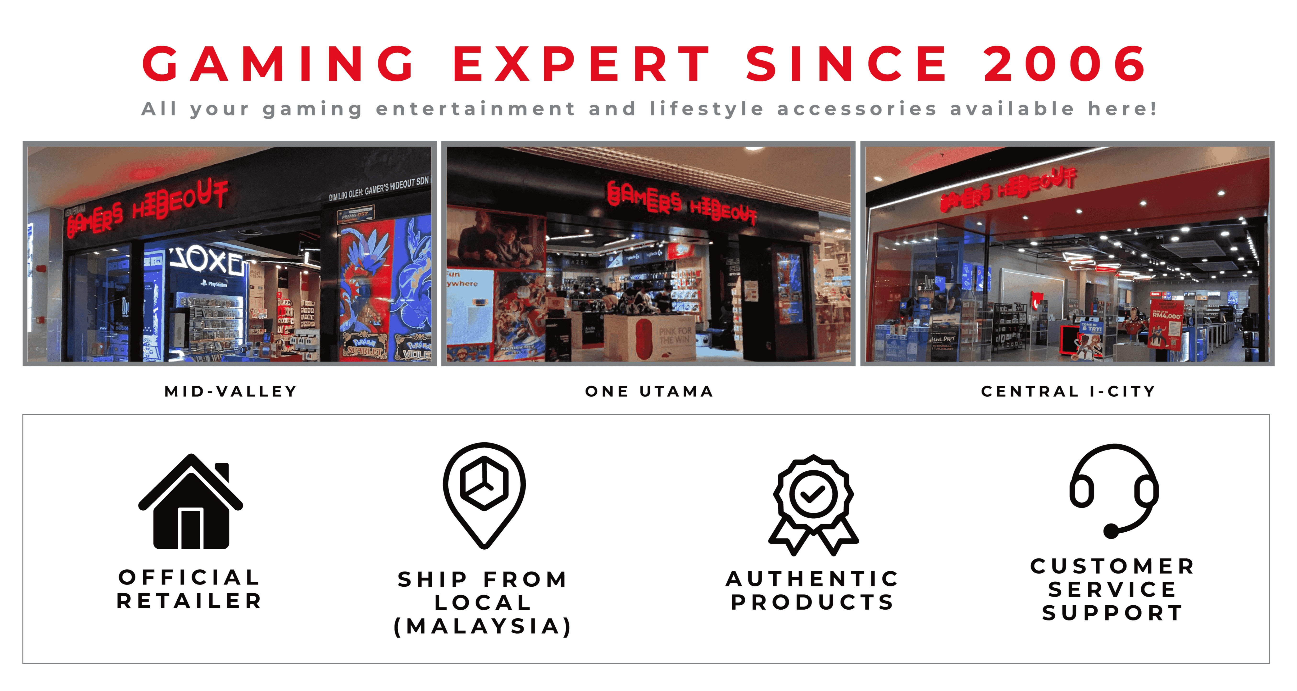 Gamer's Hideout , Online Shop | Shopee Malaysia