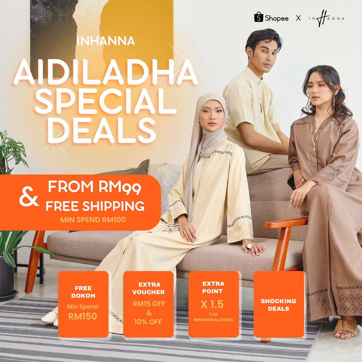 Inhanna Official Store Online, July 2023 | Shopee Malaysia