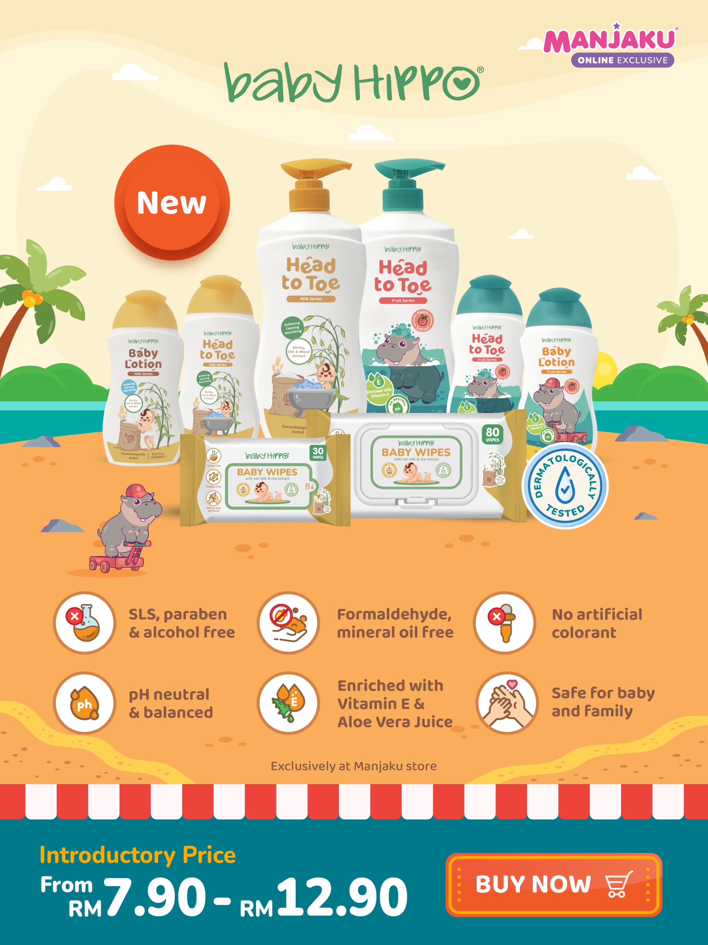 Manjaku Baby Mall Official Store Online, September 2023 | Shopee Malaysia
