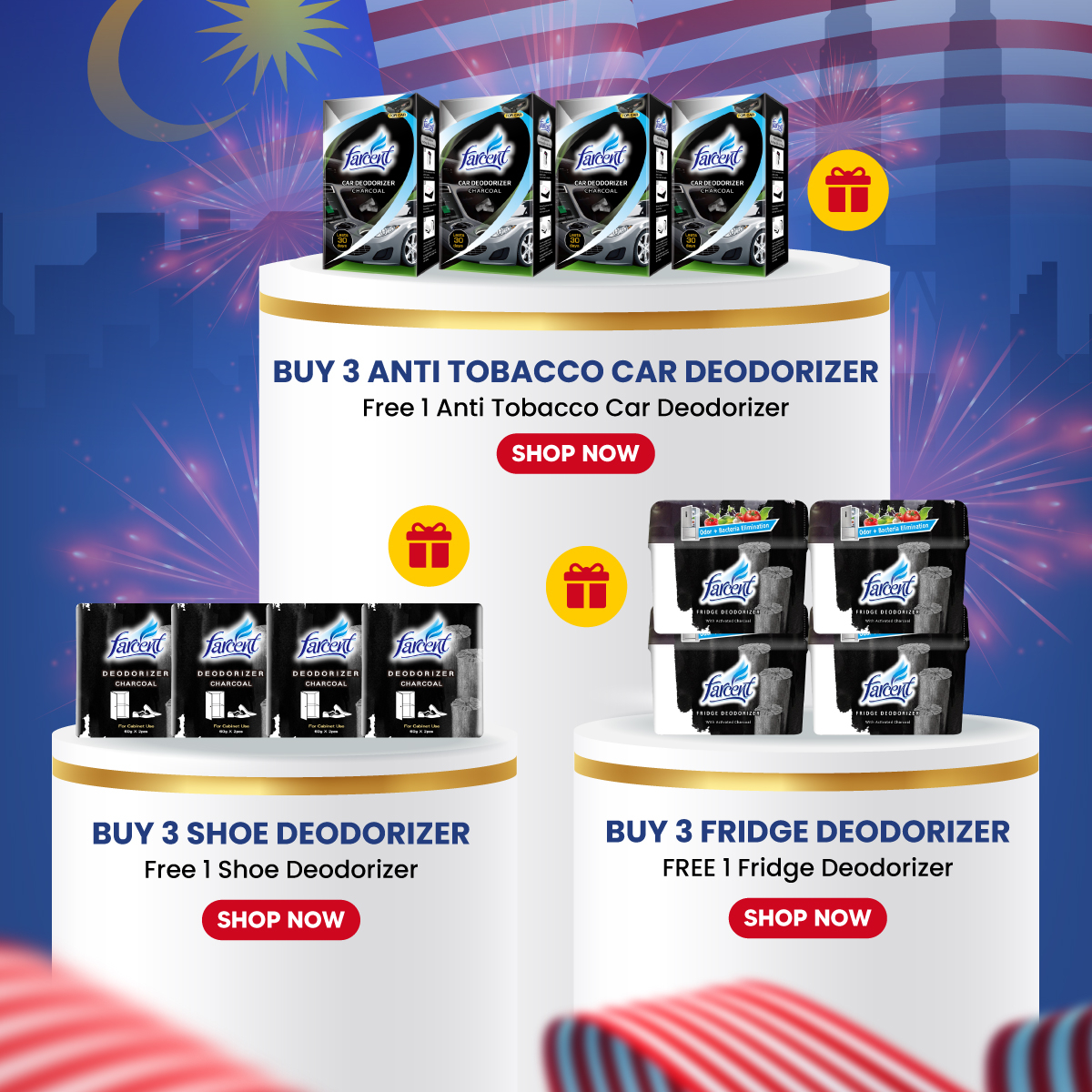 Farcent Official Shop Online, August 2023 | Shopee Malaysia