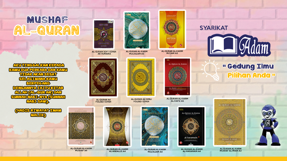 Syarikat Adam bookstore, Online Shop | Shopee Malaysia