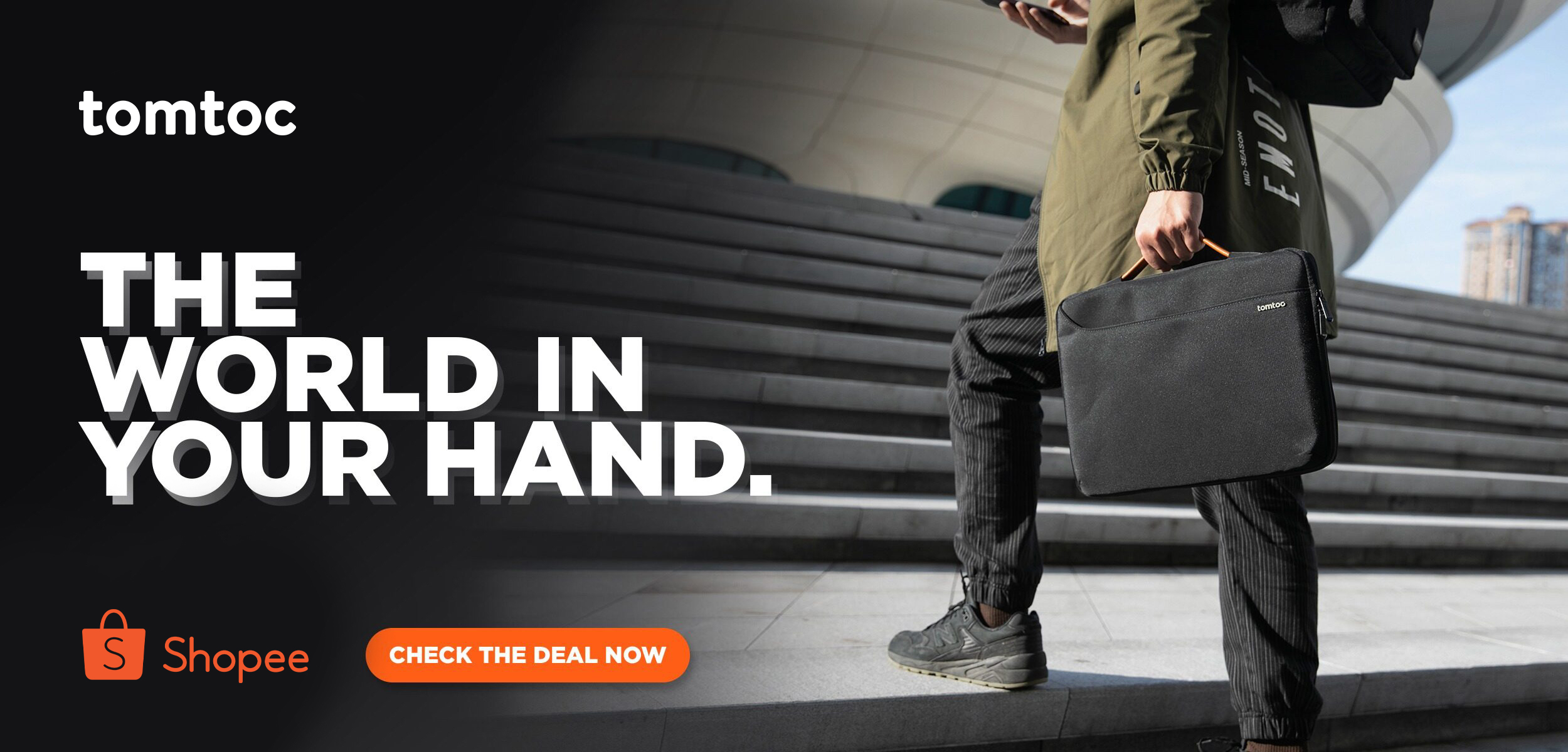 tomtoc Official Store Online, August 2023 | Shopee Malaysia