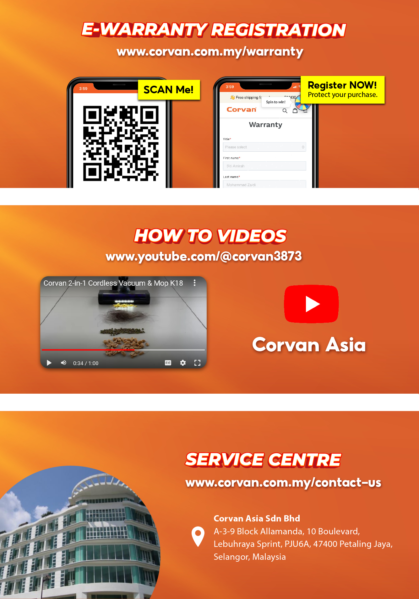 Corvan Official Online Store, September 2023 | Shopee Malaysia