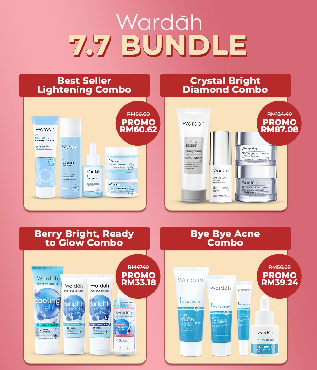 Wardah Official Online Store, August 2023 | Shopee Malaysia