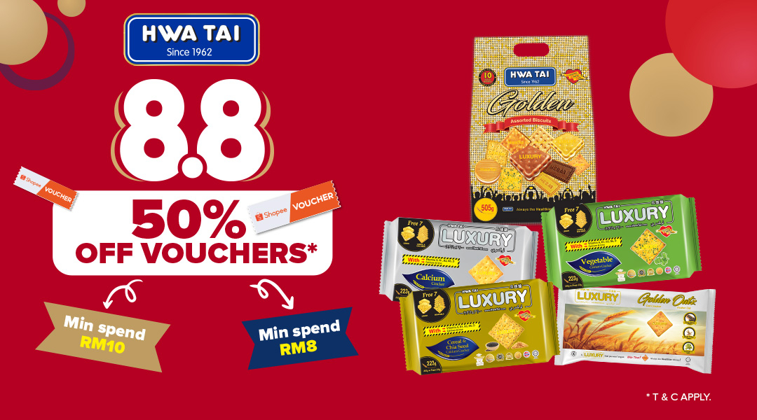 Hwa Tai Online, August 2023 | Shopee Malaysia