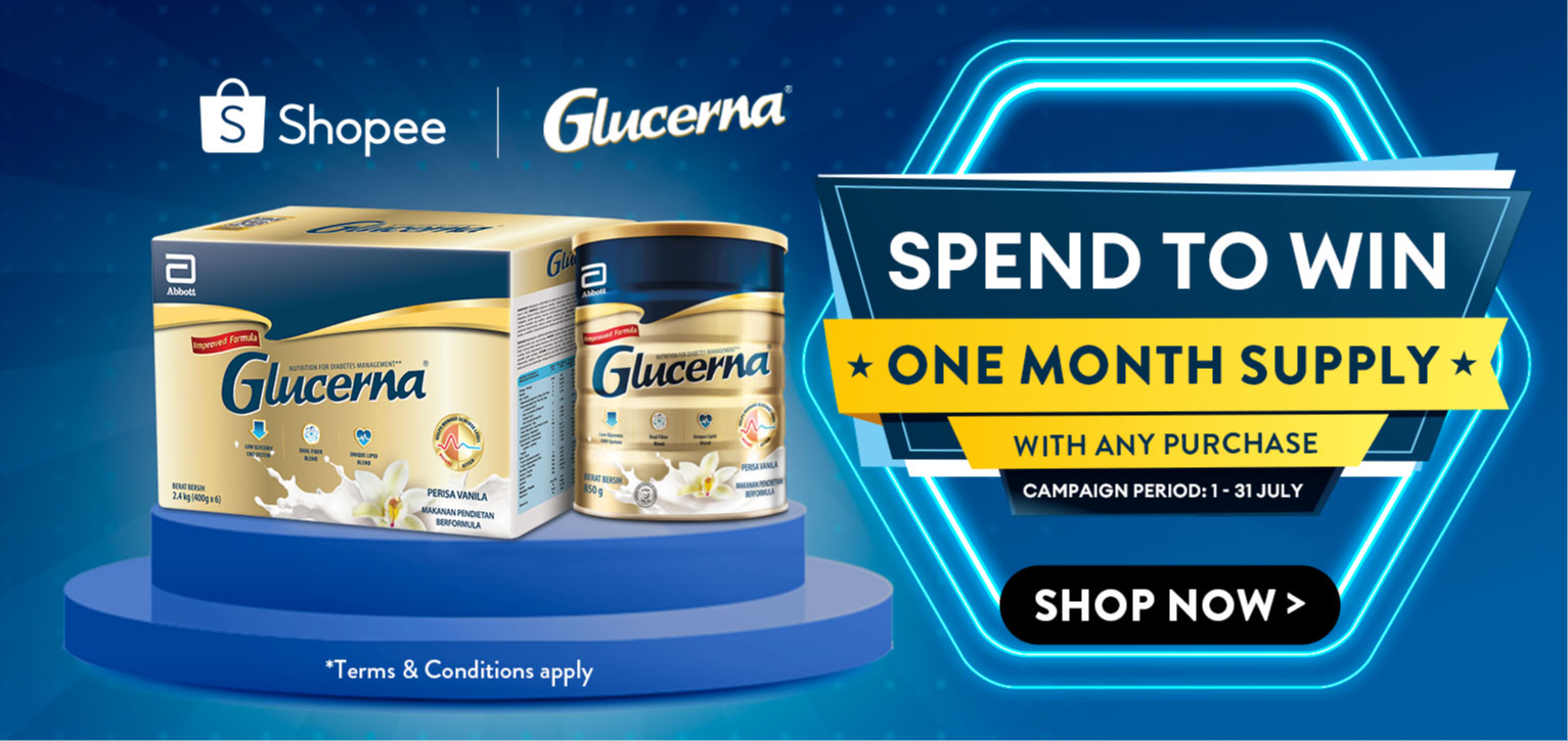 Glucerna Official Store Online, July 2023 | Shopee Malaysia