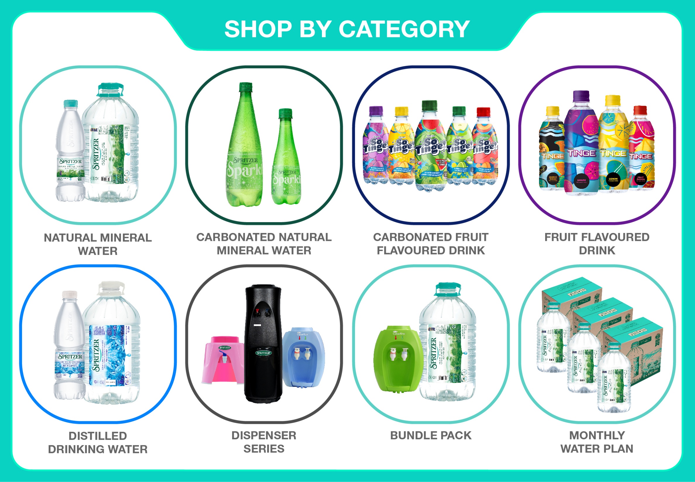 Spritzer Official Store Online, May 2024 | Shopee Malaysia