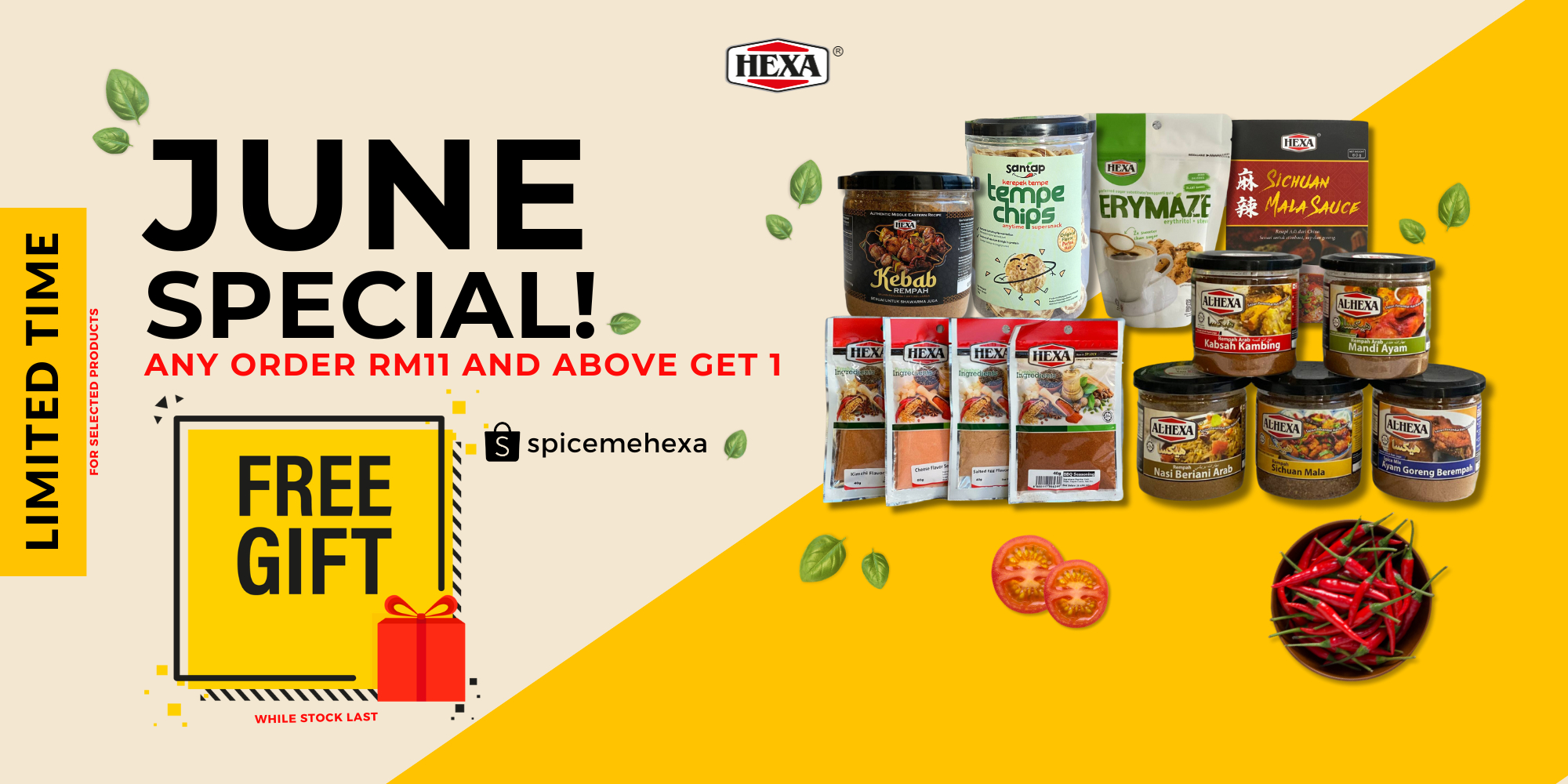 Hexa Food Official Store Online, July 2023 | Shopee Malaysia