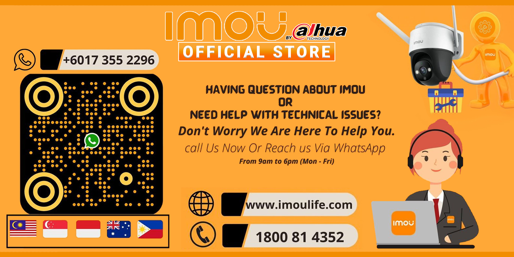Imou Malaysia official Store Online, July 2024 | Shopee Malaysia