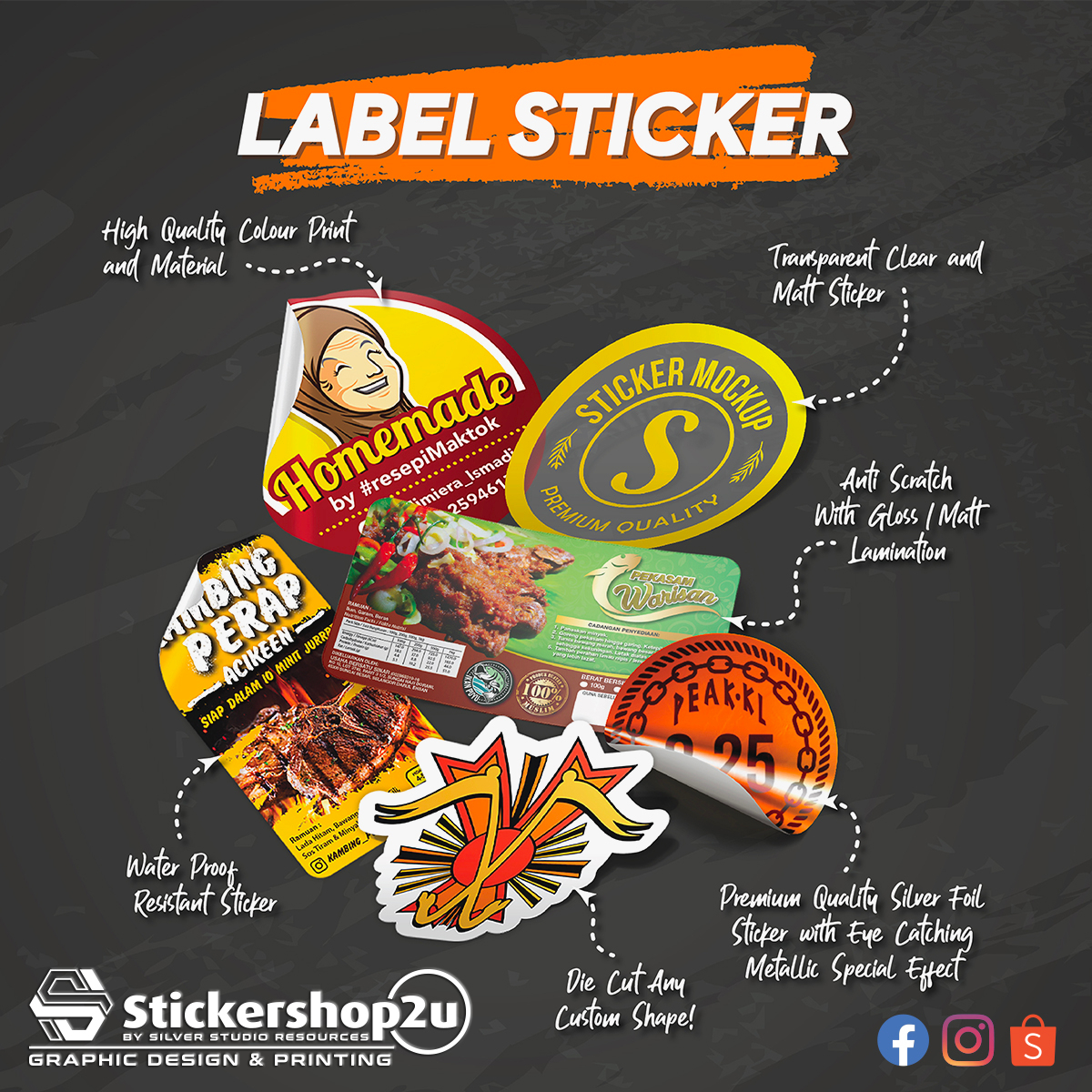 Stickershop2u, Online Shop | Shopee Malaysia