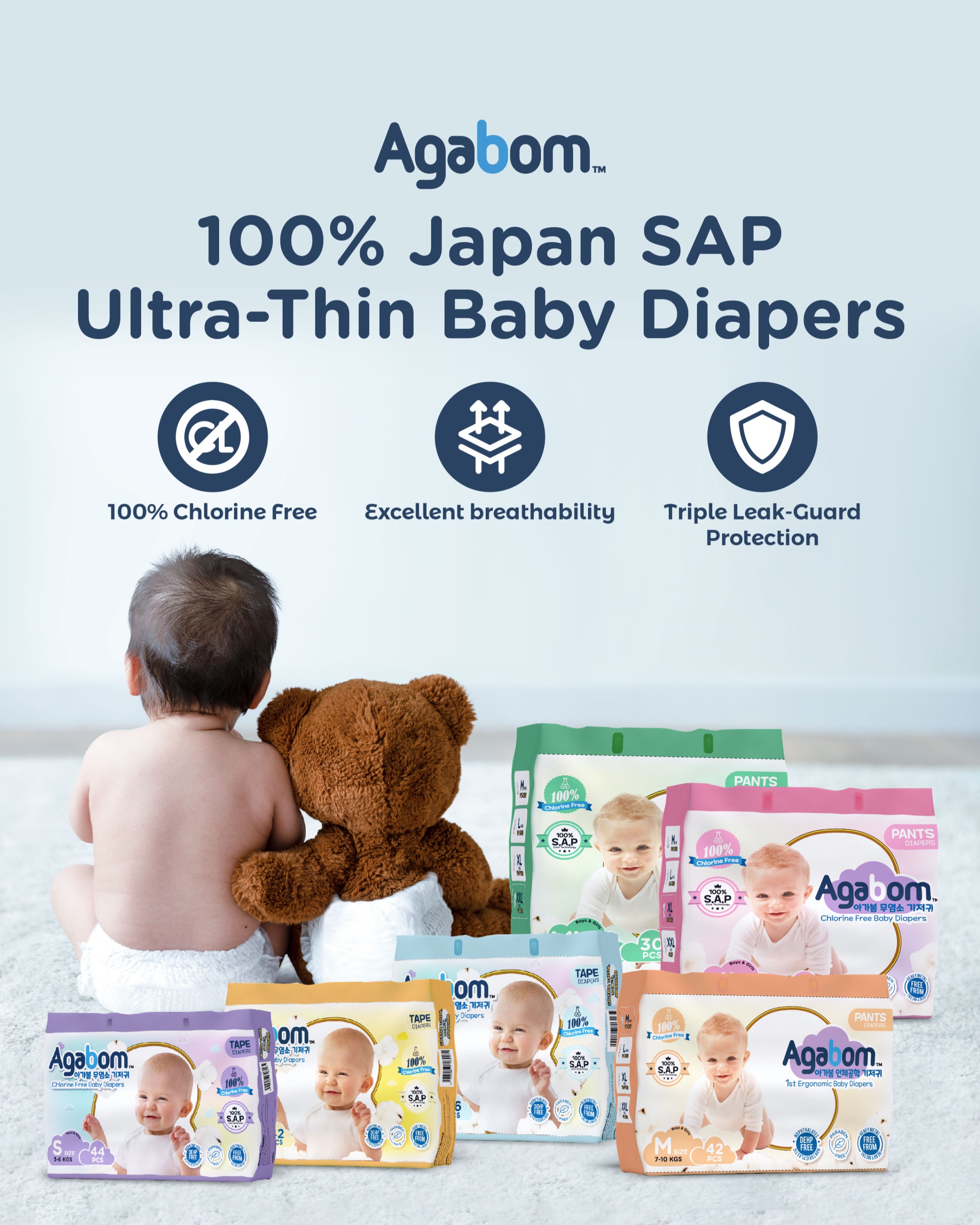 Agabom Malaysia Official Store Online, July 2023 | Shopee Malaysia