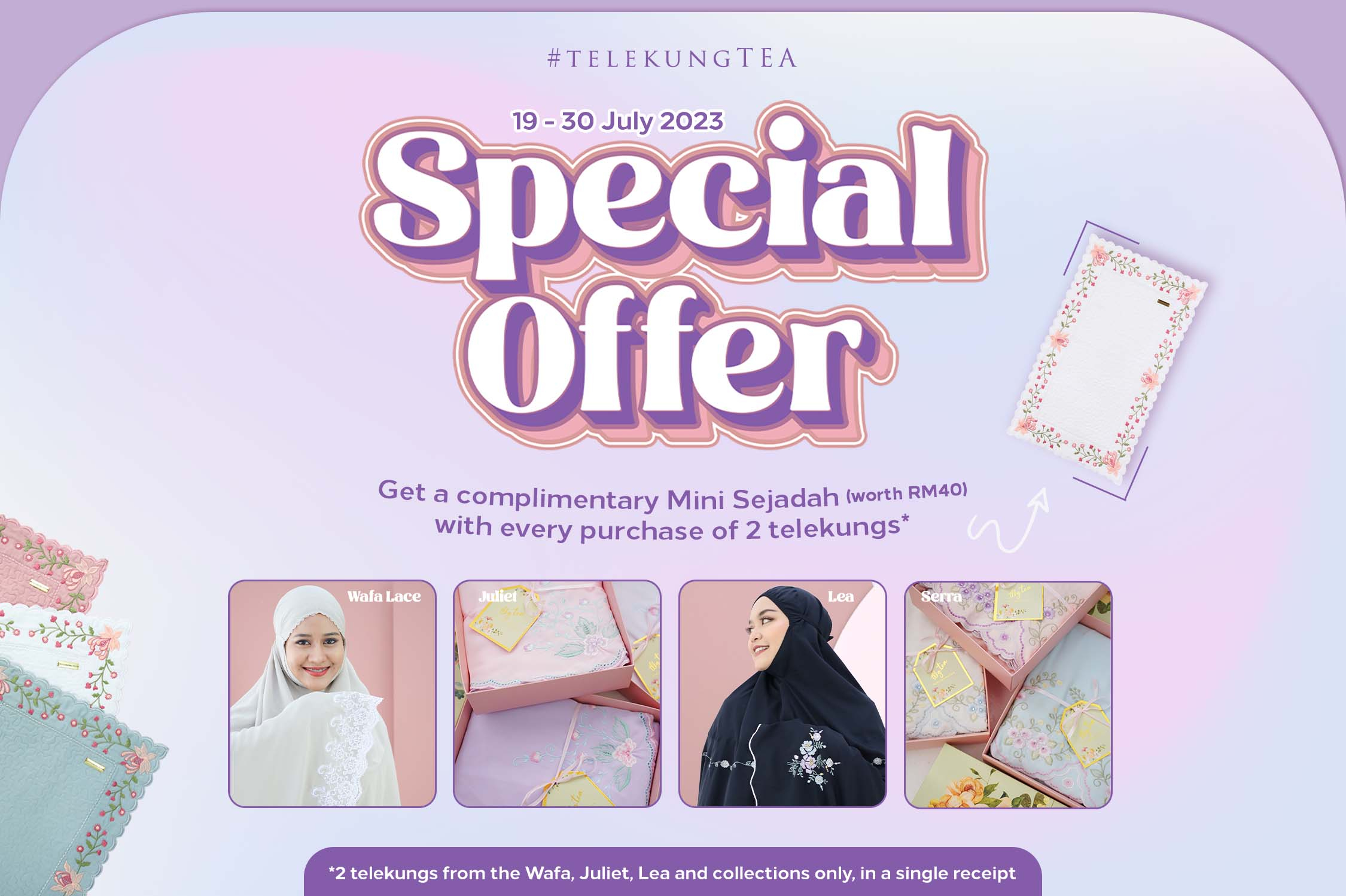 Telekung TEA Official Store Online, August 2023 | Shopee Malaysia