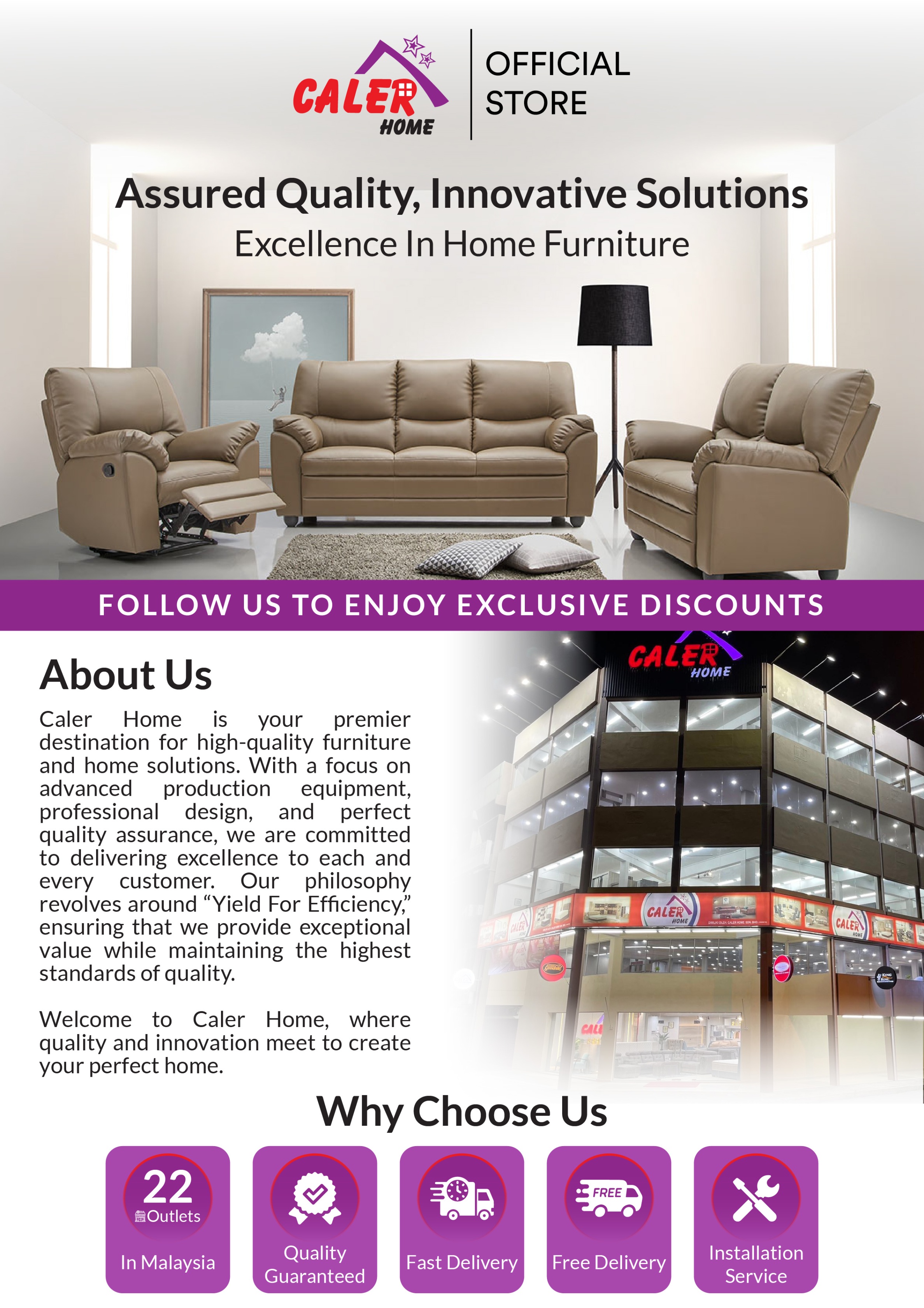 Caler Home Online Online, July 2024 | Shopee Malaysia