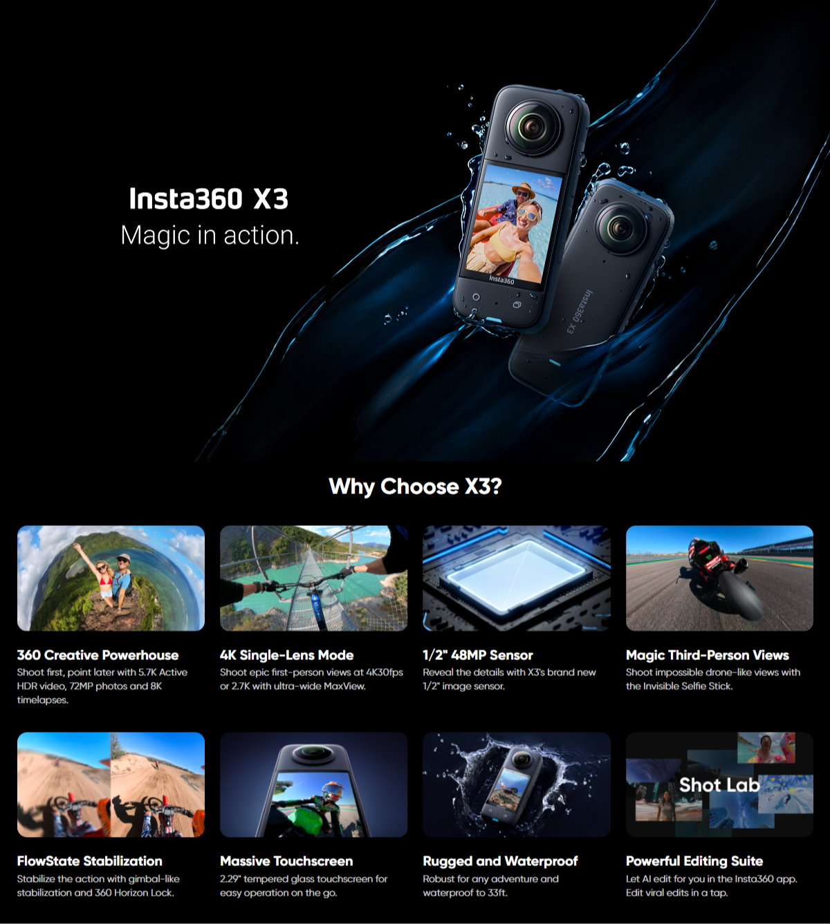 Insta360 Official Store Online, July 2024 | Shopee Malaysia