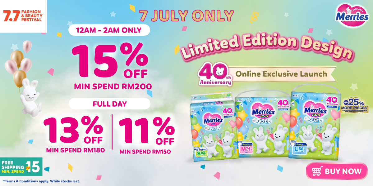 Merries Official Store Online, July 2023 | Shopee Malaysia