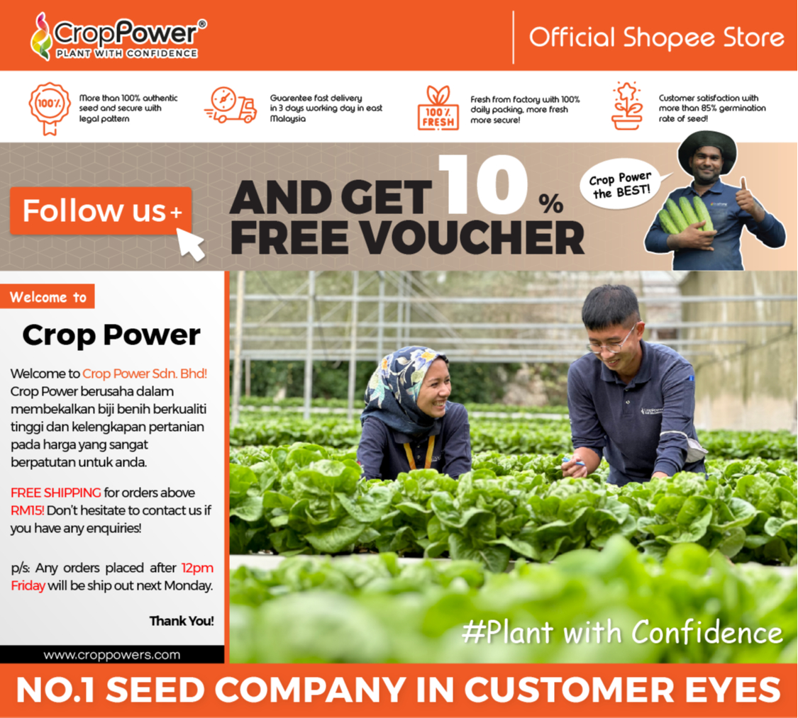 Crop Power, Online Shop | Shopee Malaysia