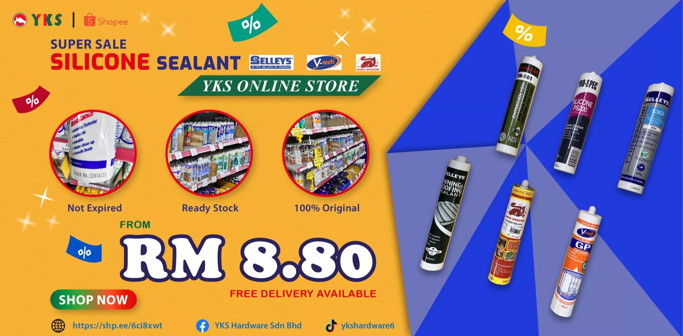 YKS Hardware Official, Online Shop | Shopee Malaysia