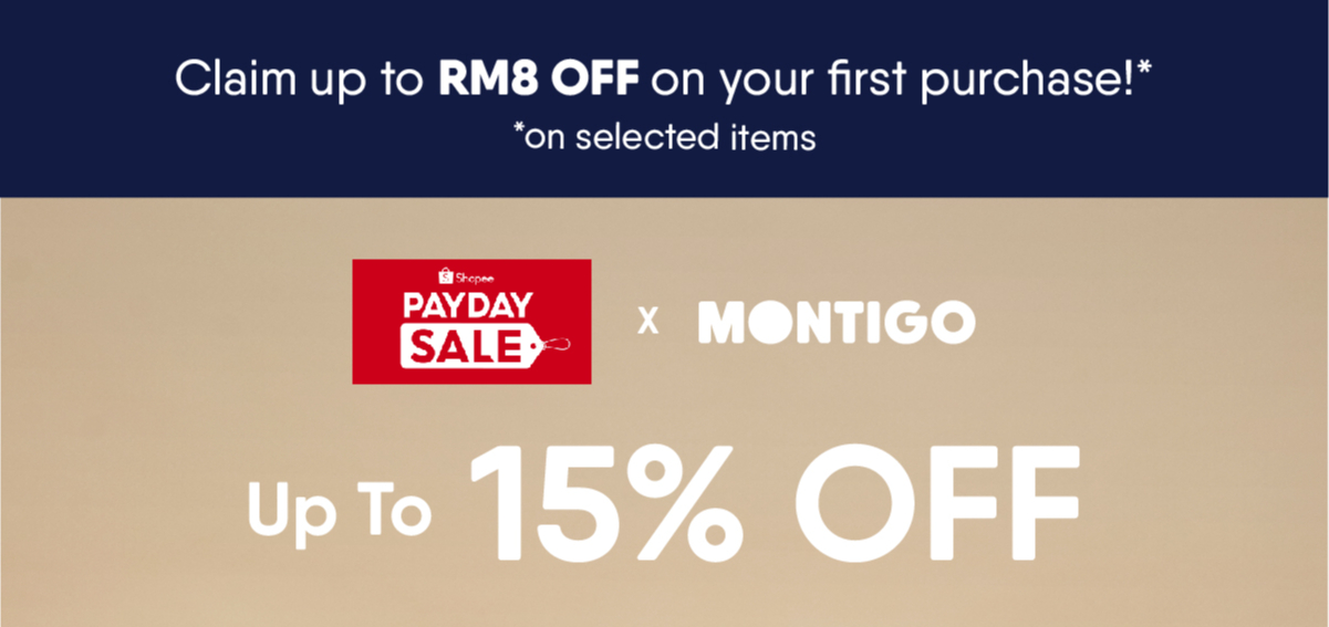 MONTIGO Official Store Online, July 2023 | Shopee Malaysia