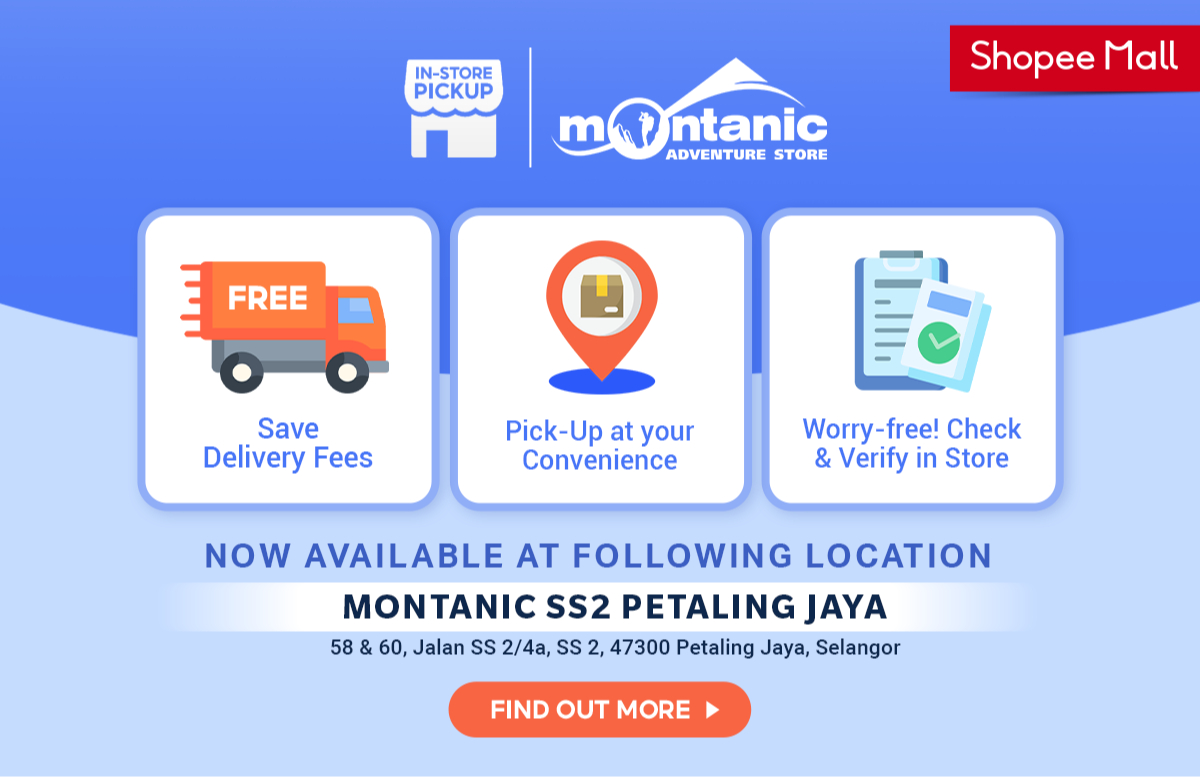 Montanic Adventure Store (OFFICIAL) Online, August 2025 | Shopee Malaysia