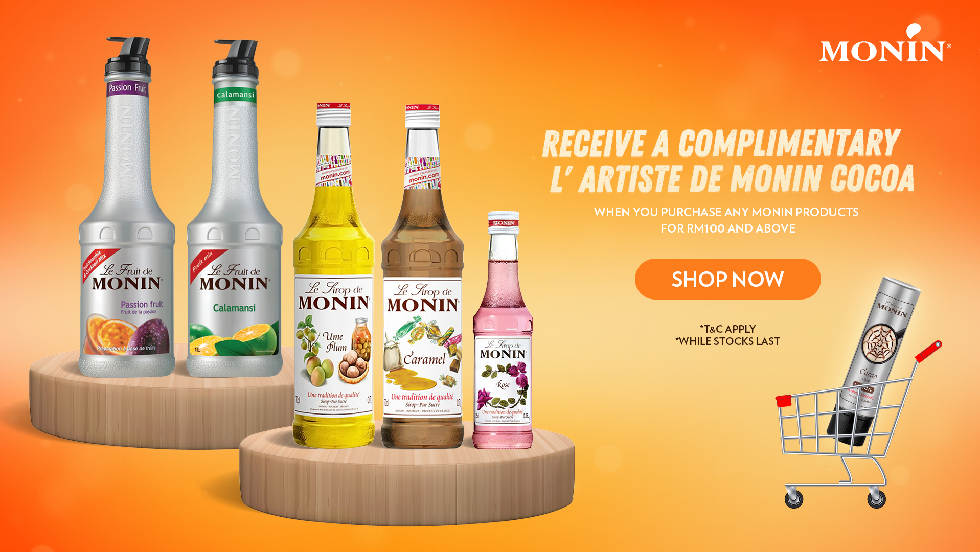 Monin Official Store Online, January 2024 | Shopee Malaysia