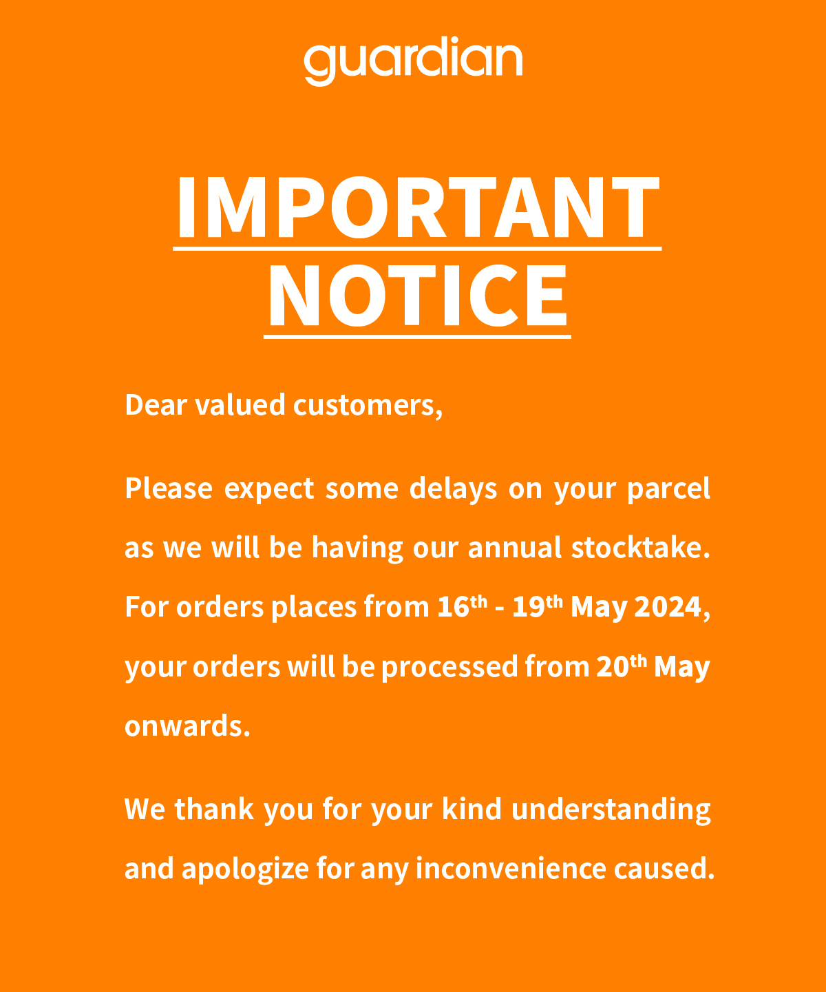 Guardian Official Online Store, May 2024 | Shopee Malaysia