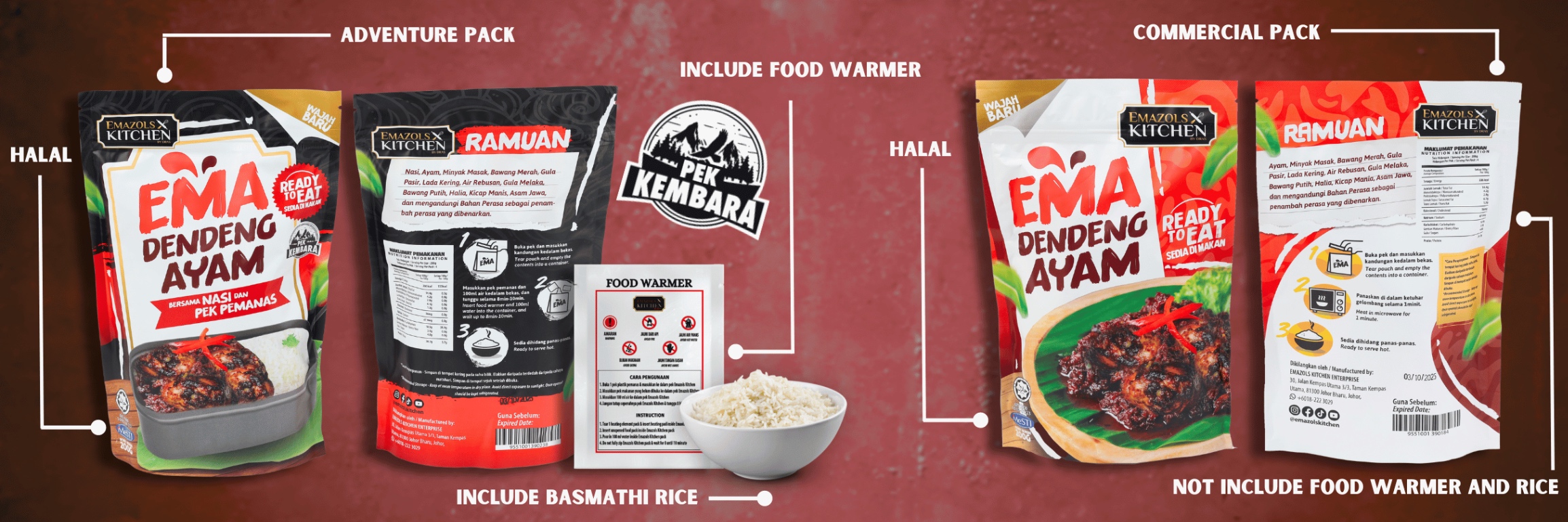 Emazols Kitchen HQ, Online Shop | Shopee Malaysia