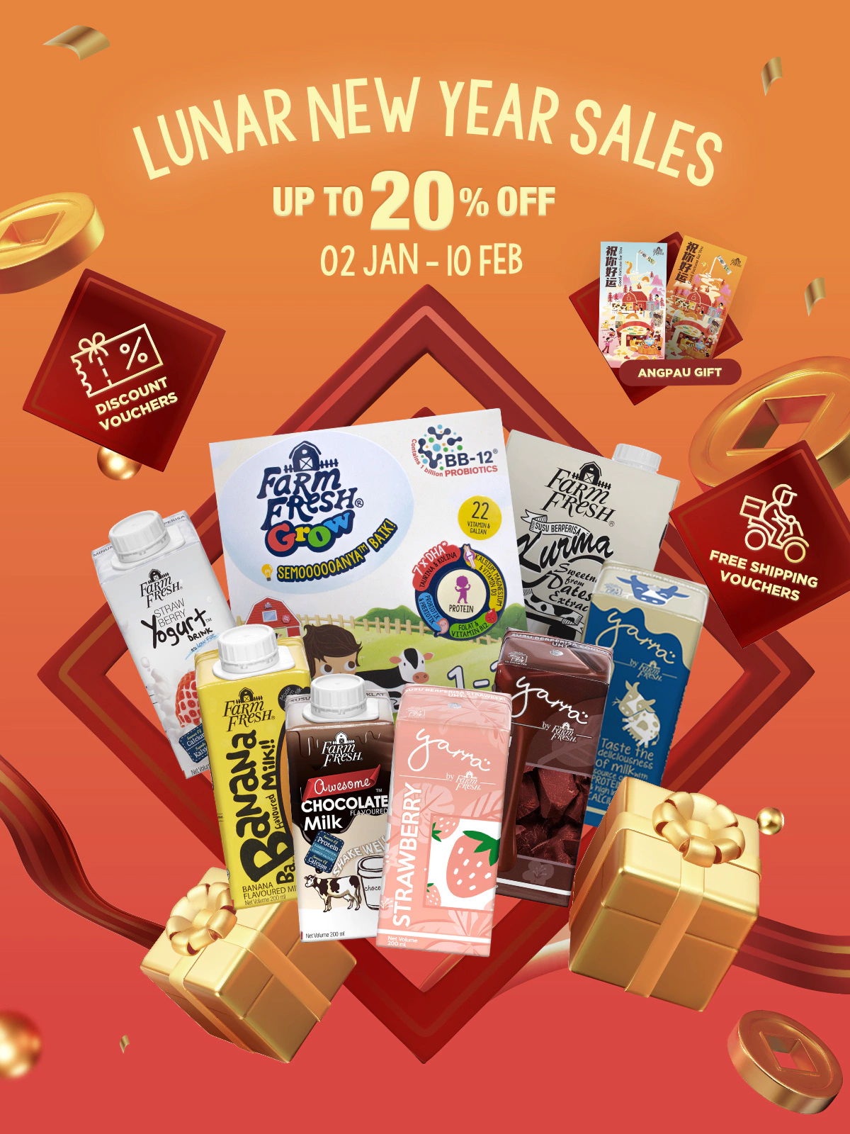 Farm Fresh Malaysia Official Online, February 2024 | Shopee Malaysia