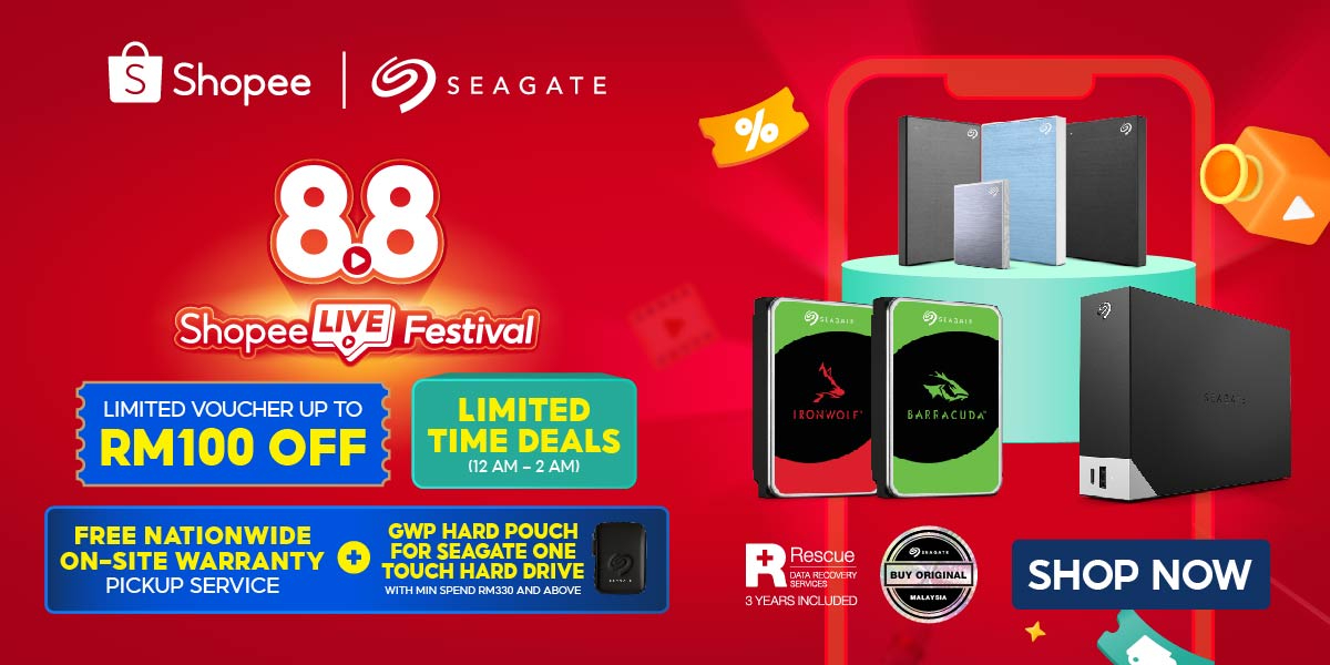 Seagate Official Store Online, August 2024 | Shopee Malaysia