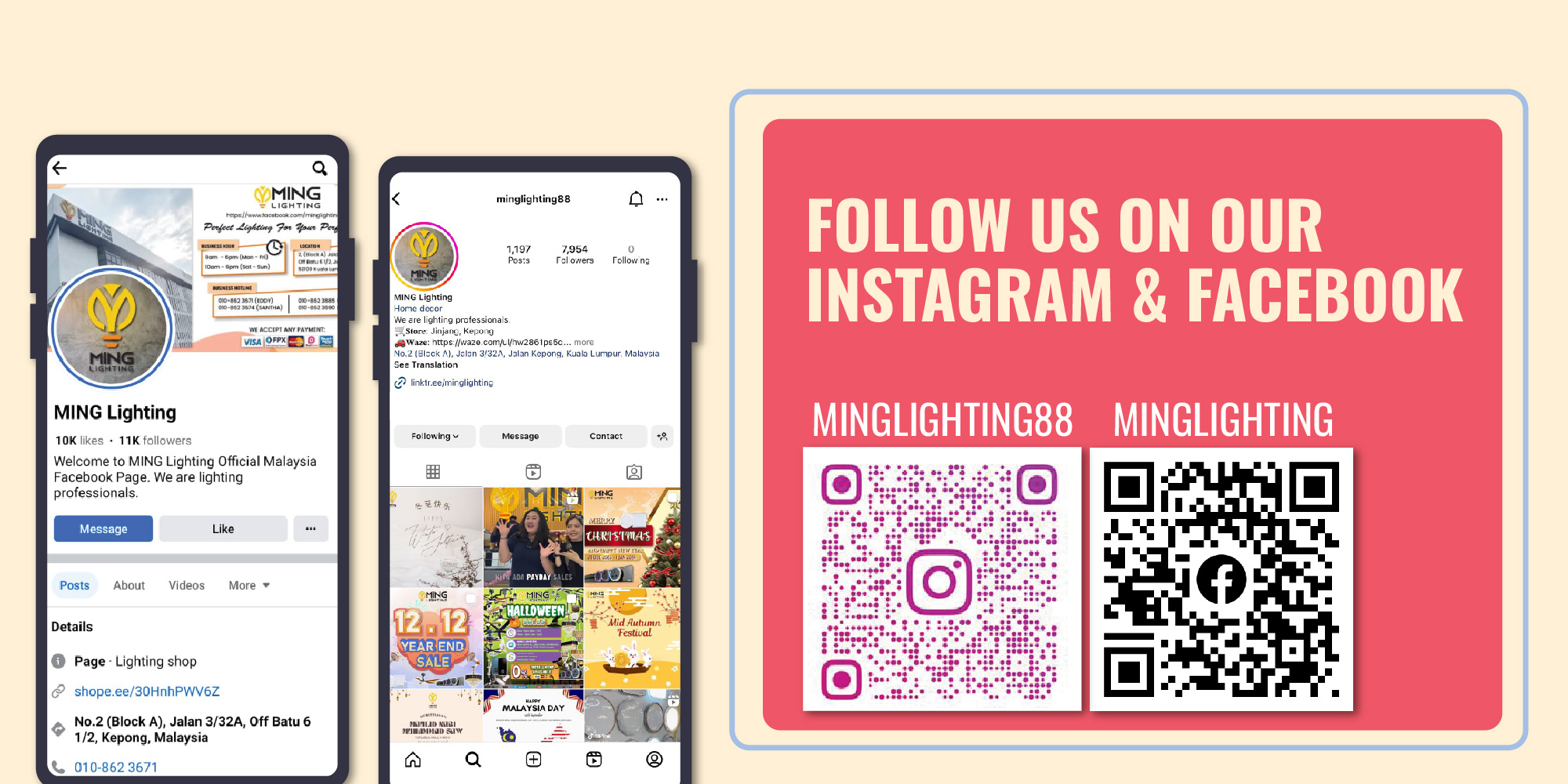 Ming Lighting, Online Shop | Shopee Malaysia