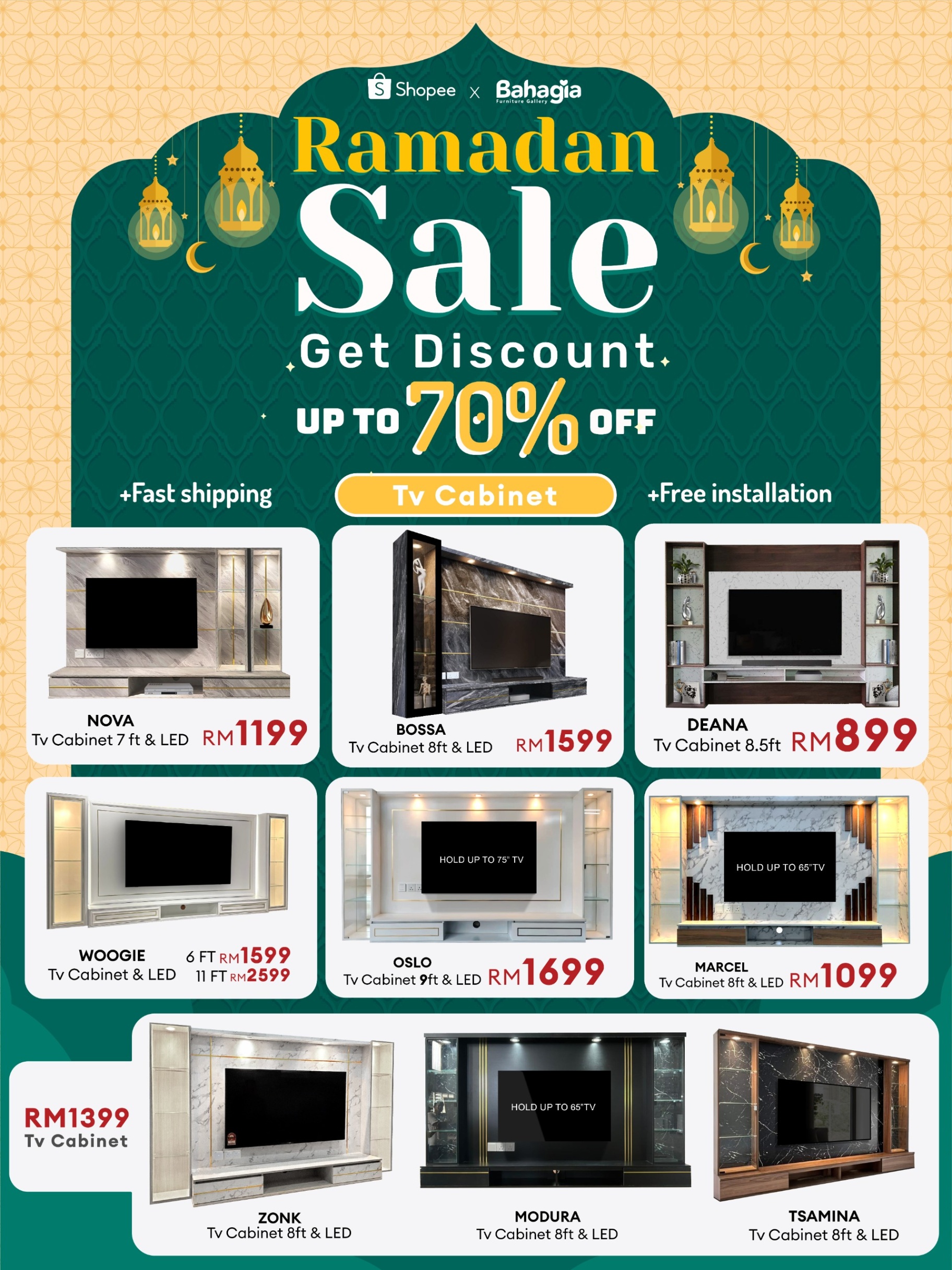 Bahagia Furniture Gallery Online, March 2024 | Shopee Malaysia