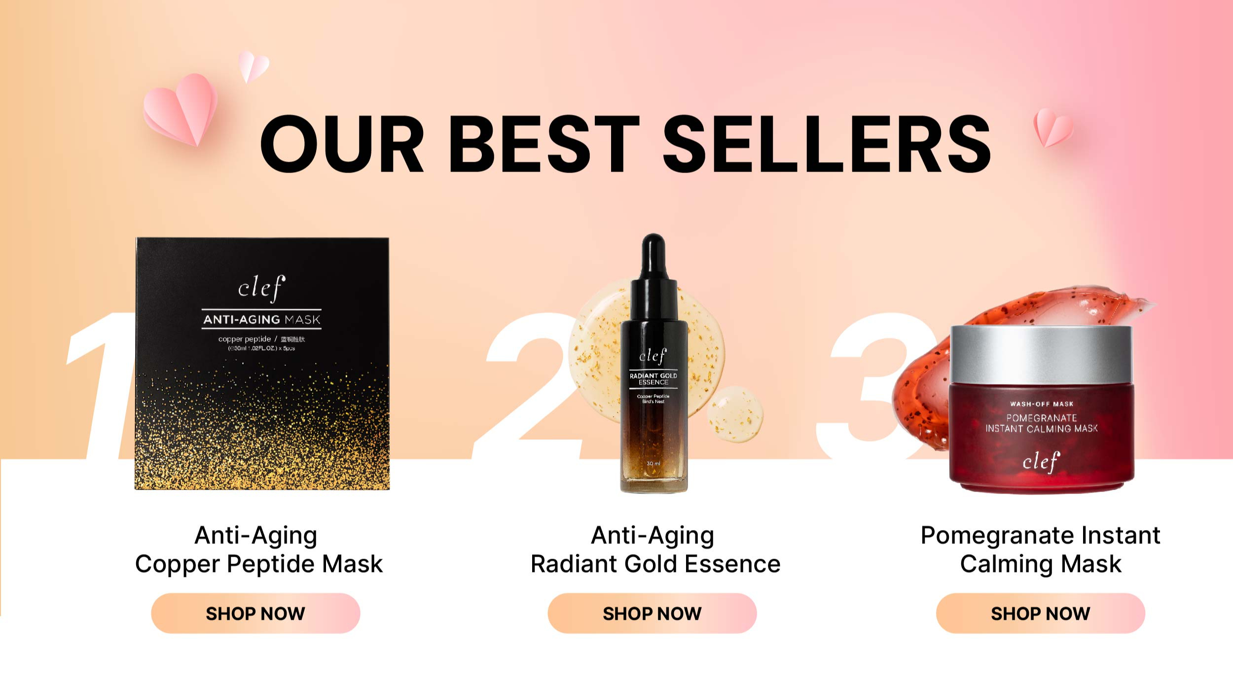 CLEF Skincare Official Store Online, May 2024 | Shopee Malaysia