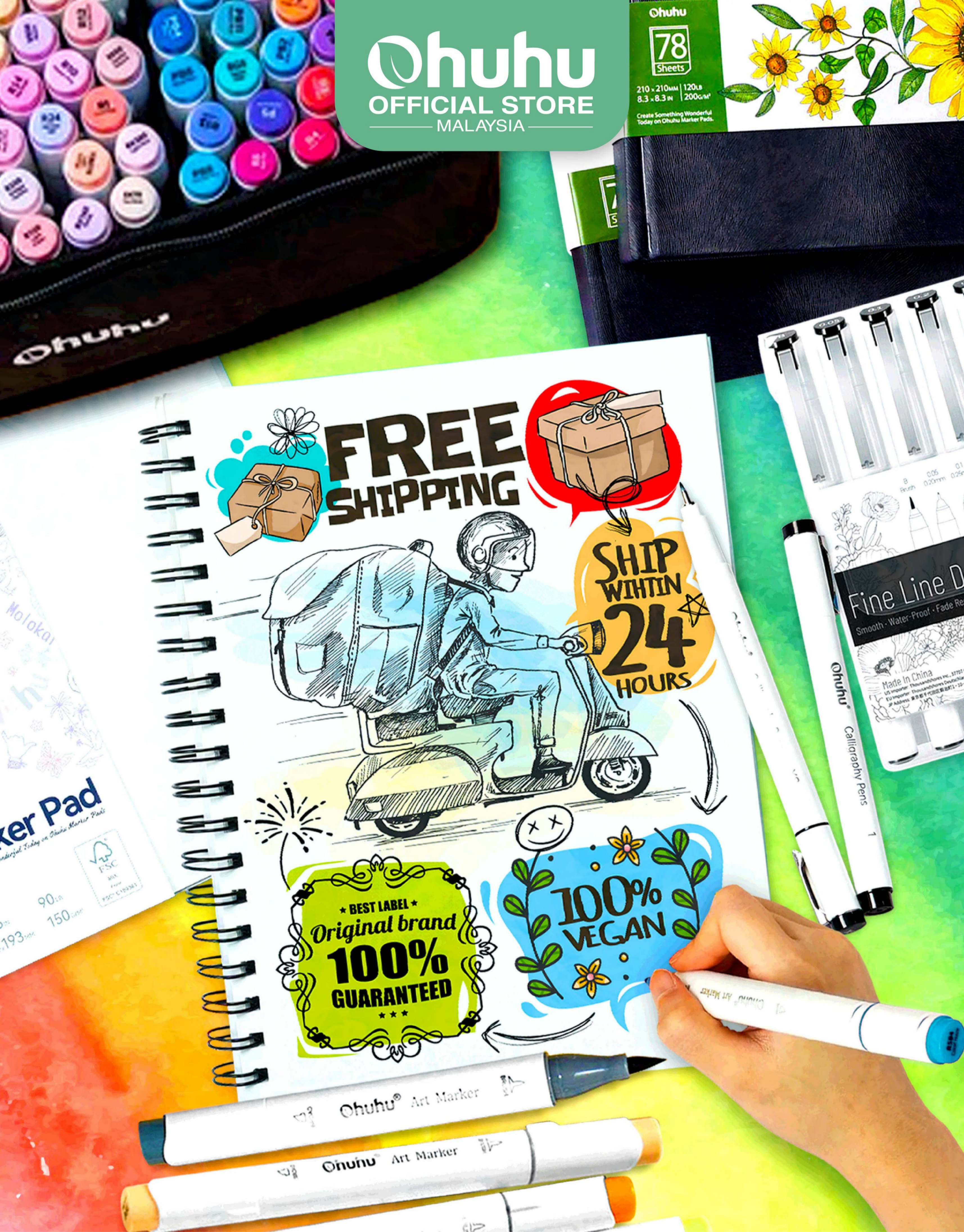 Ohuhu Official Store Malaysia Online, July 2025 | Shopee Malaysia