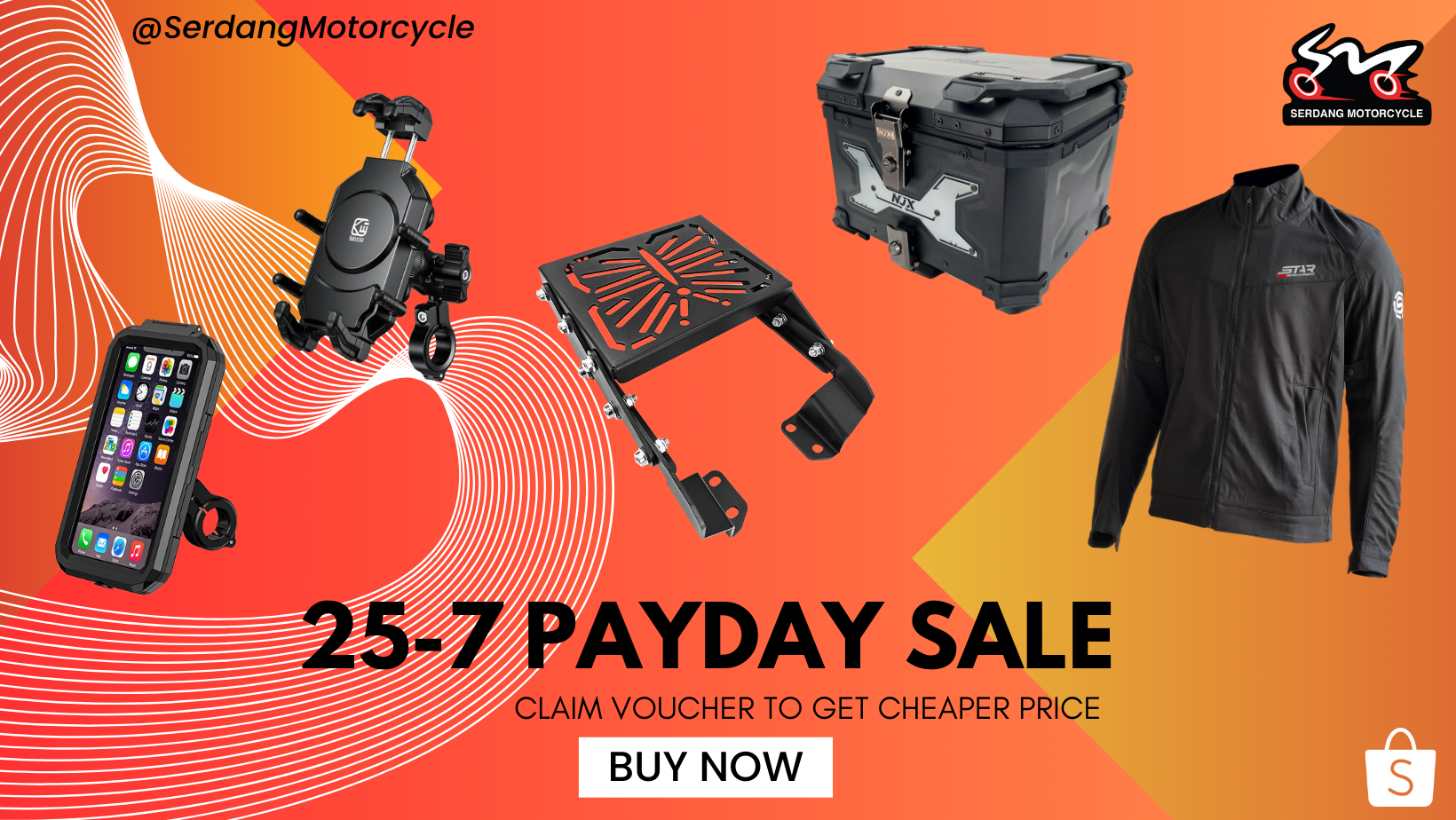 Serdang Motorcycle, Online Shop | Shopee Malaysia