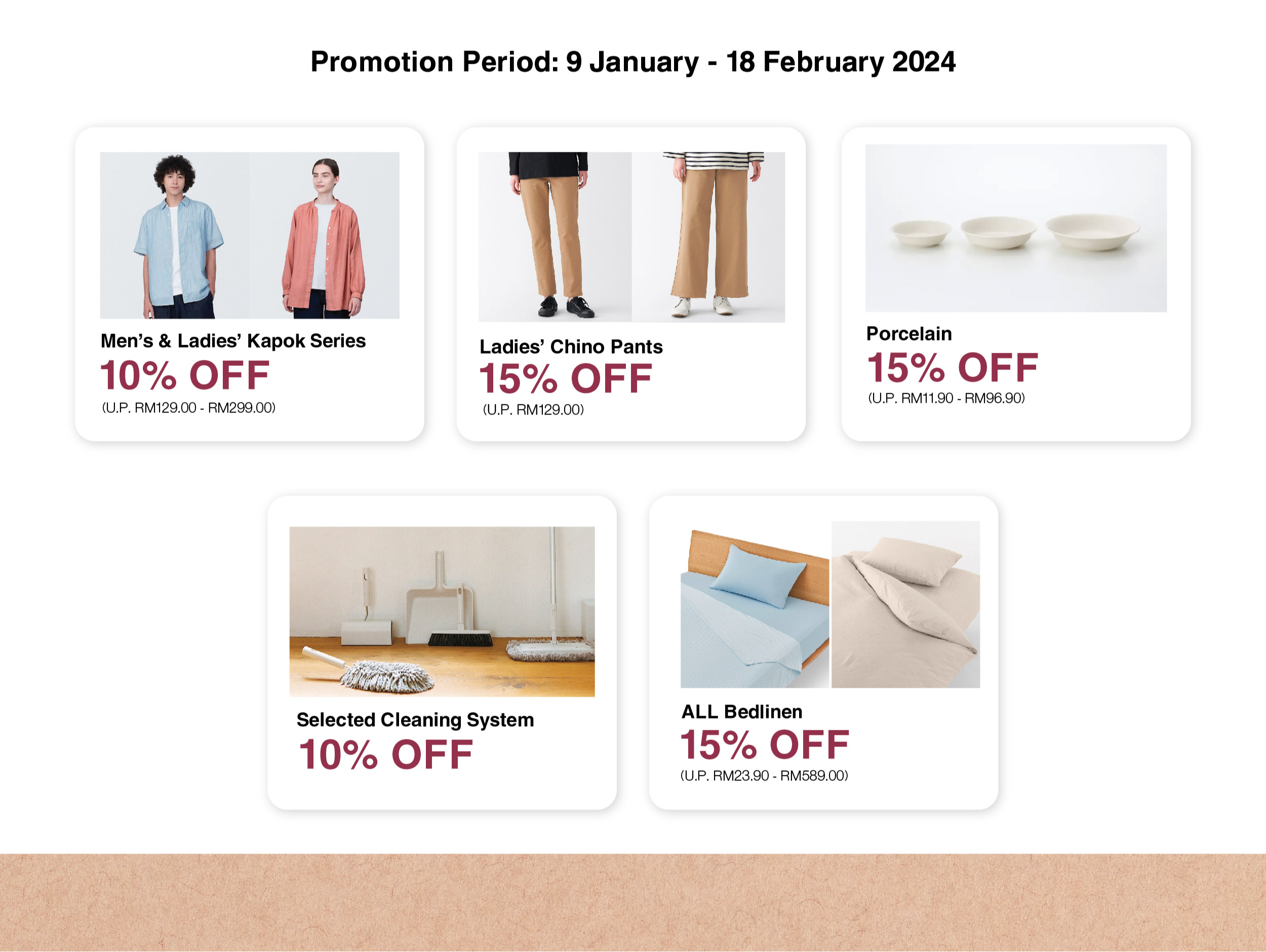 MUJI Official Online Store, January 2024 | Shopee Malaysia