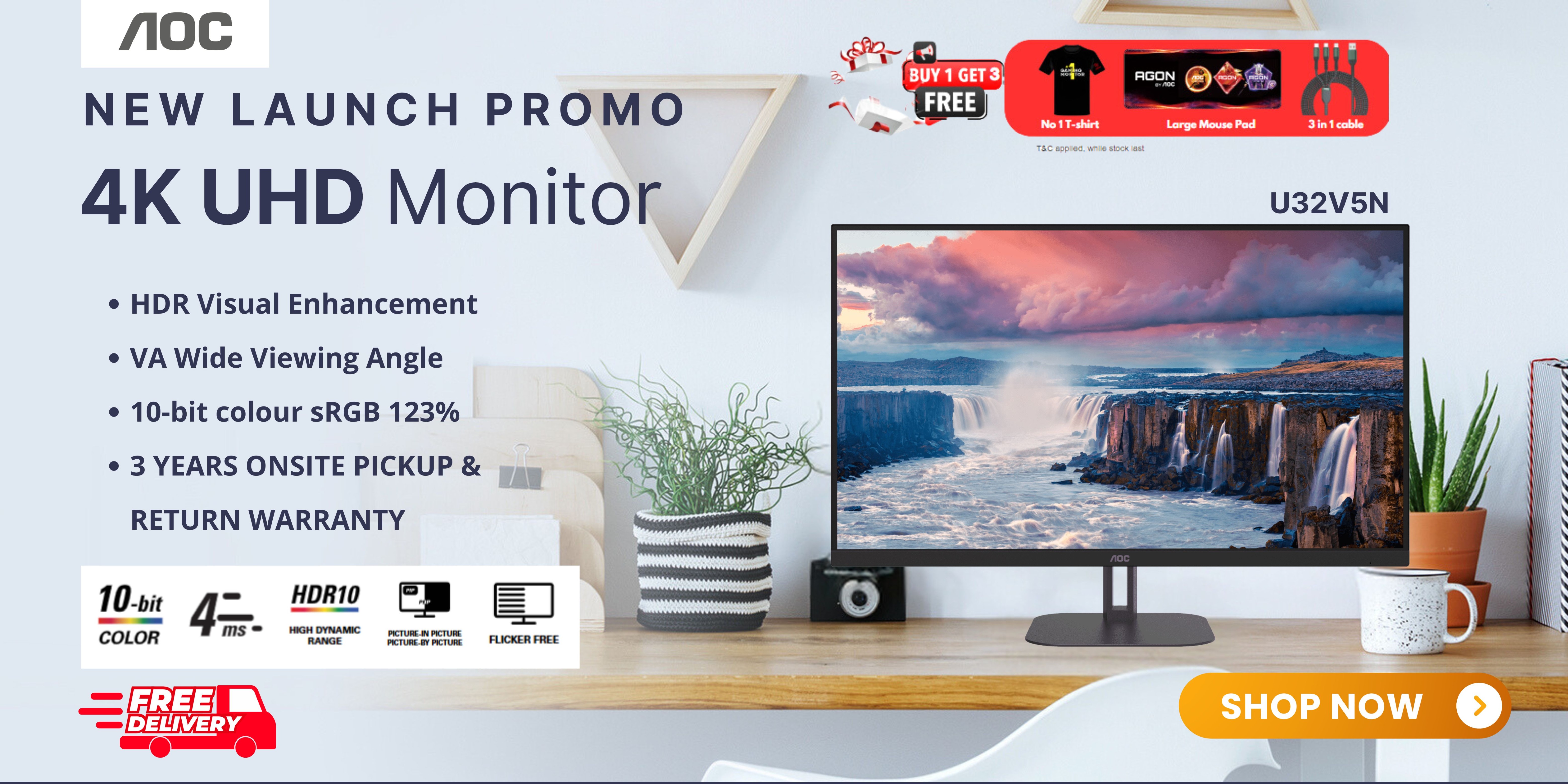 AOC.MALAYSIA Official Online Store, November 2024 | Shopee Malaysia