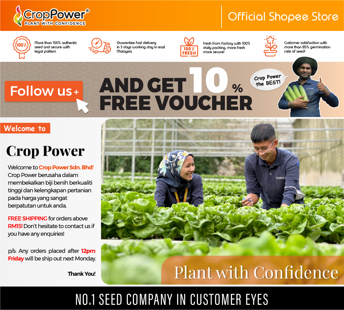 Crop Power, Online Shop | Shopee Malaysia