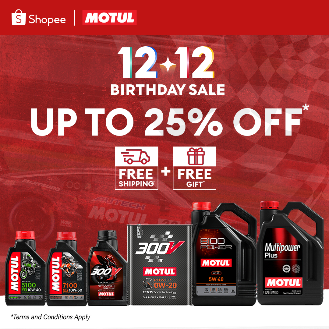MOTUL MALAYSIA Online, December 2023 | Shopee Malaysia