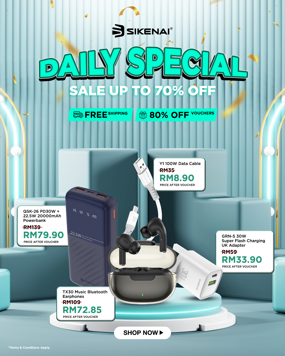 Sikenai Official Store Online, December 2025 | Shopee Malaysia