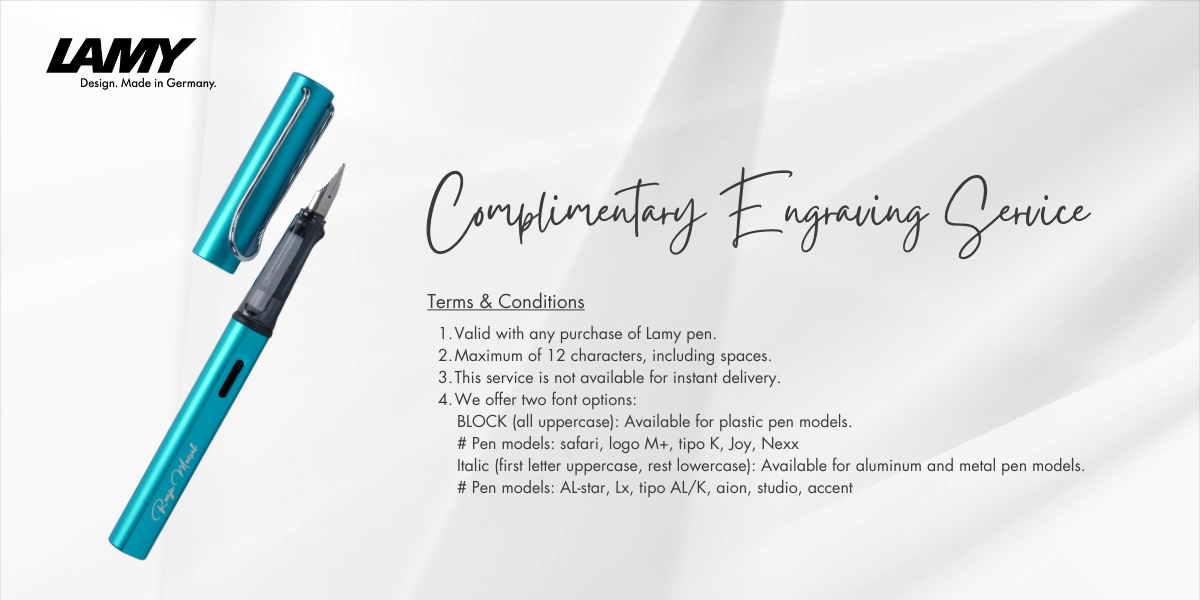 LAMY Malaysia Official Online, January 2026 | Shopee Malaysia