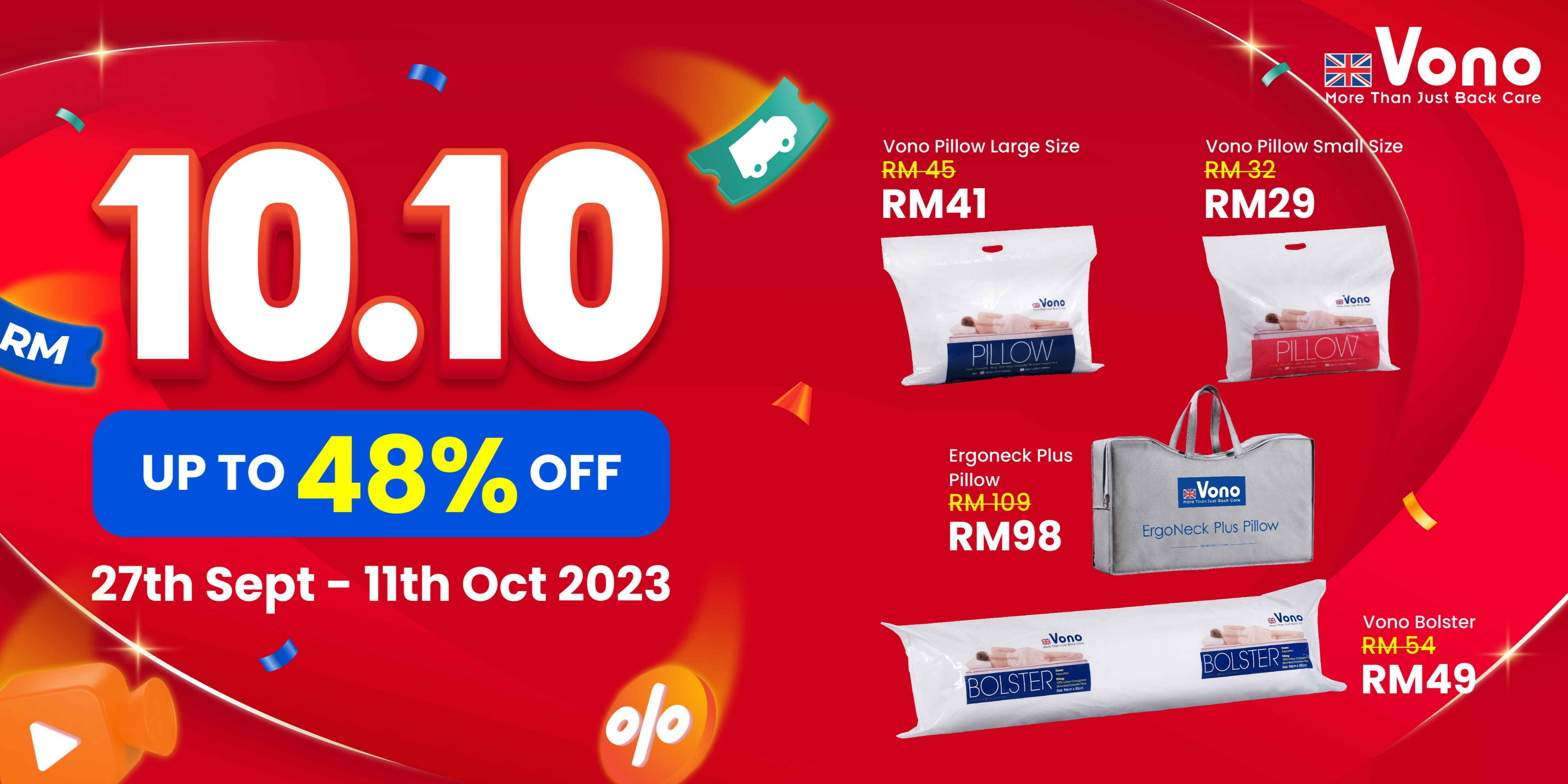 Vono Official Store Online, October 2023 | Shopee Malaysia